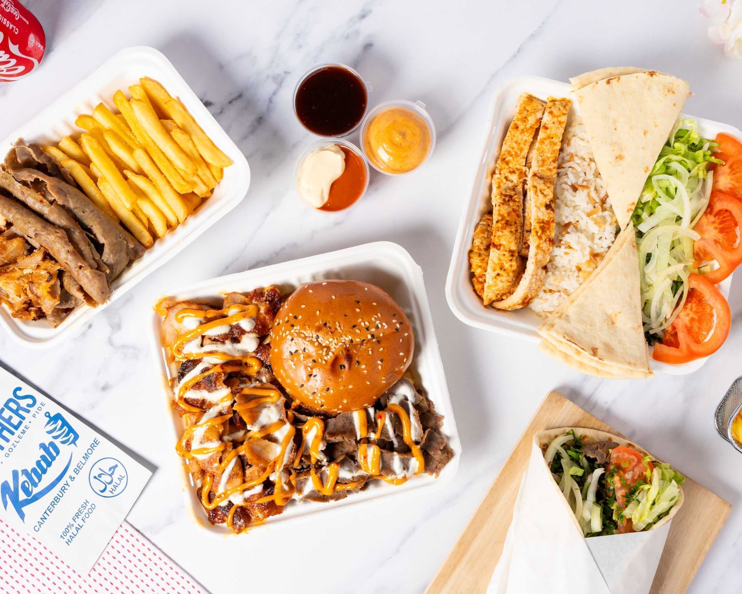 Brothers Kebab & Burgers@Canterbury Menu Takeout in Sydney | Delivery ...