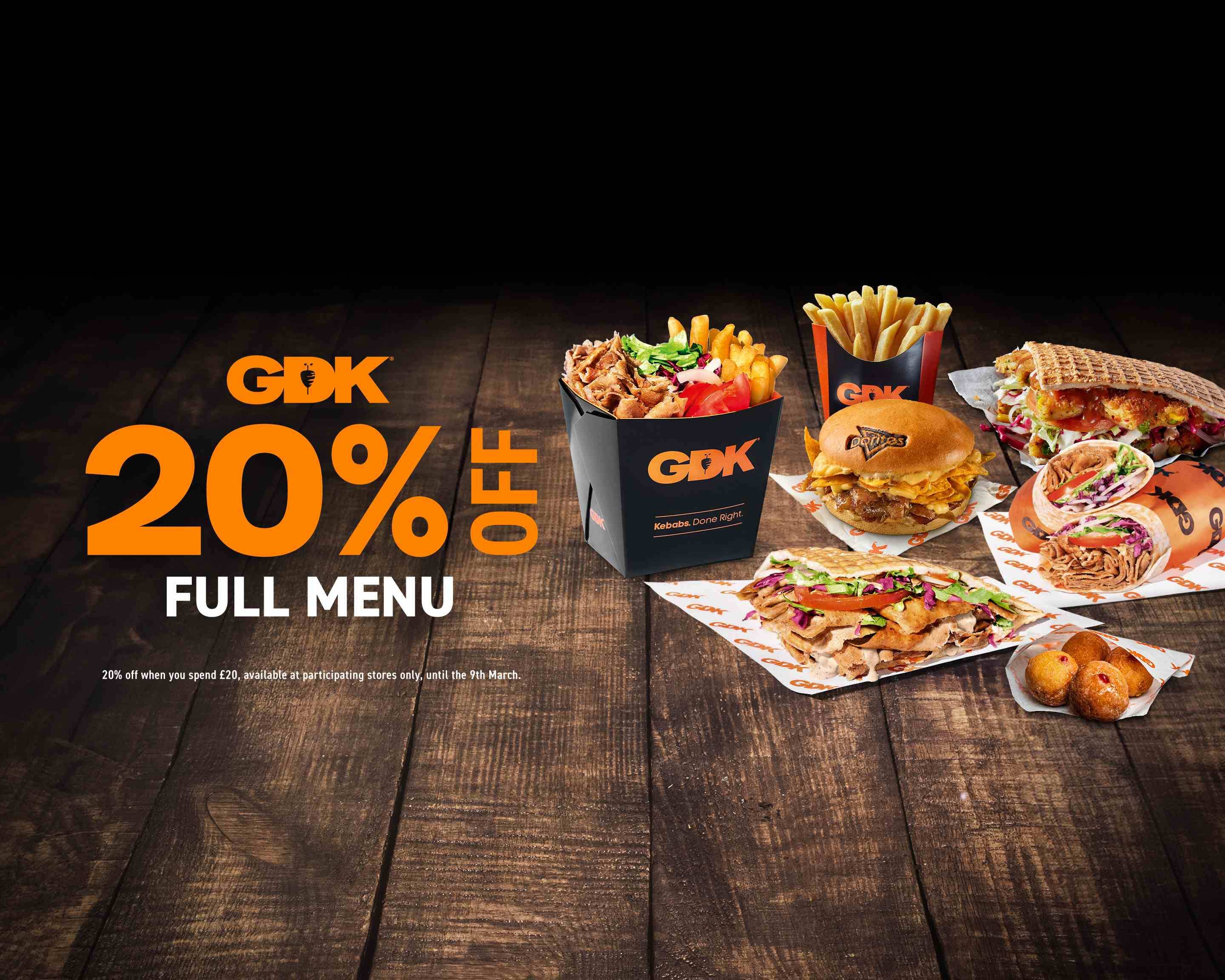 GDK (Willesden Green) Menu & Prices - London Delivery - Order with Uber ...