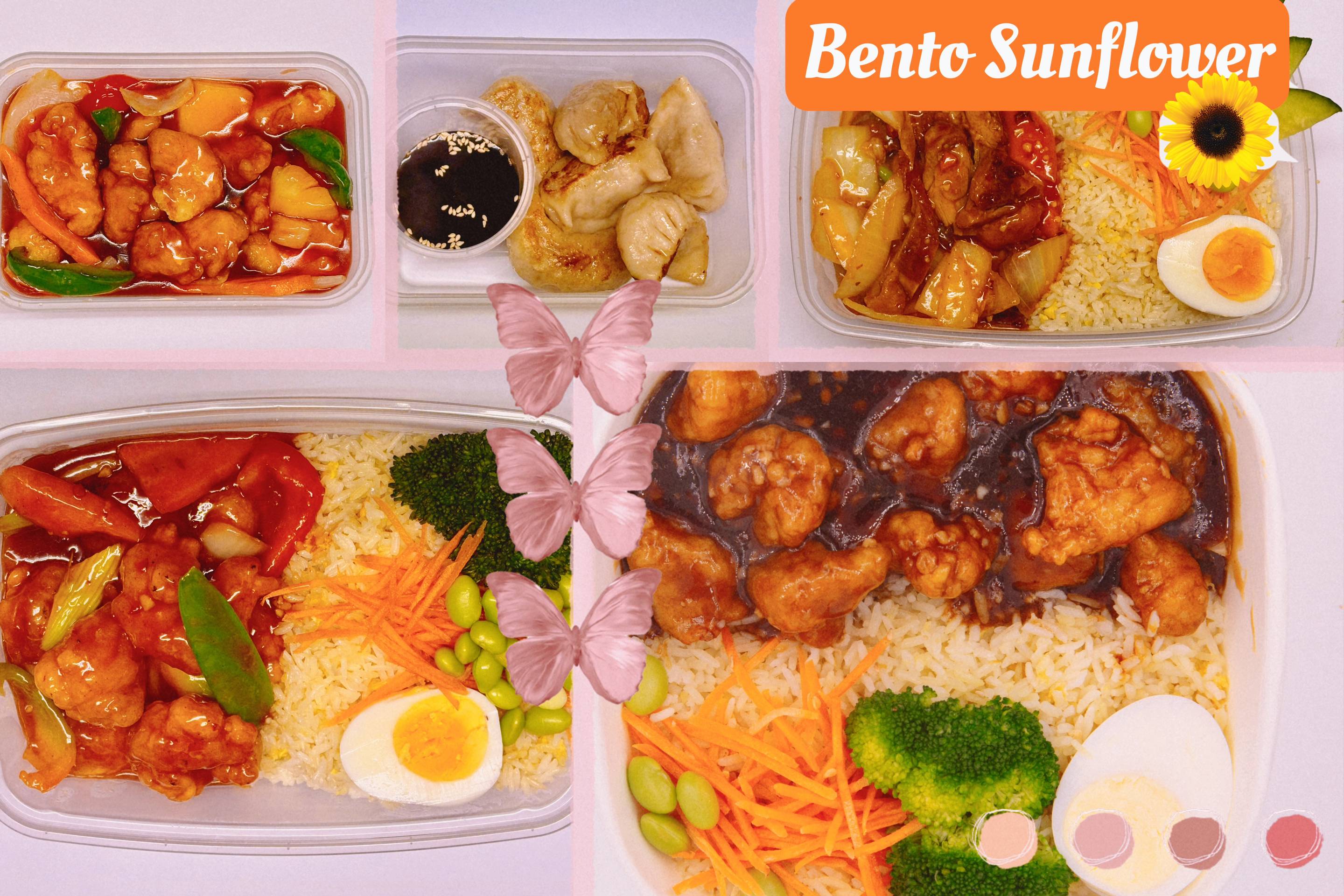 Bento Sunflower Menu - Takeaway in South coast, UK | Delivery menu ...