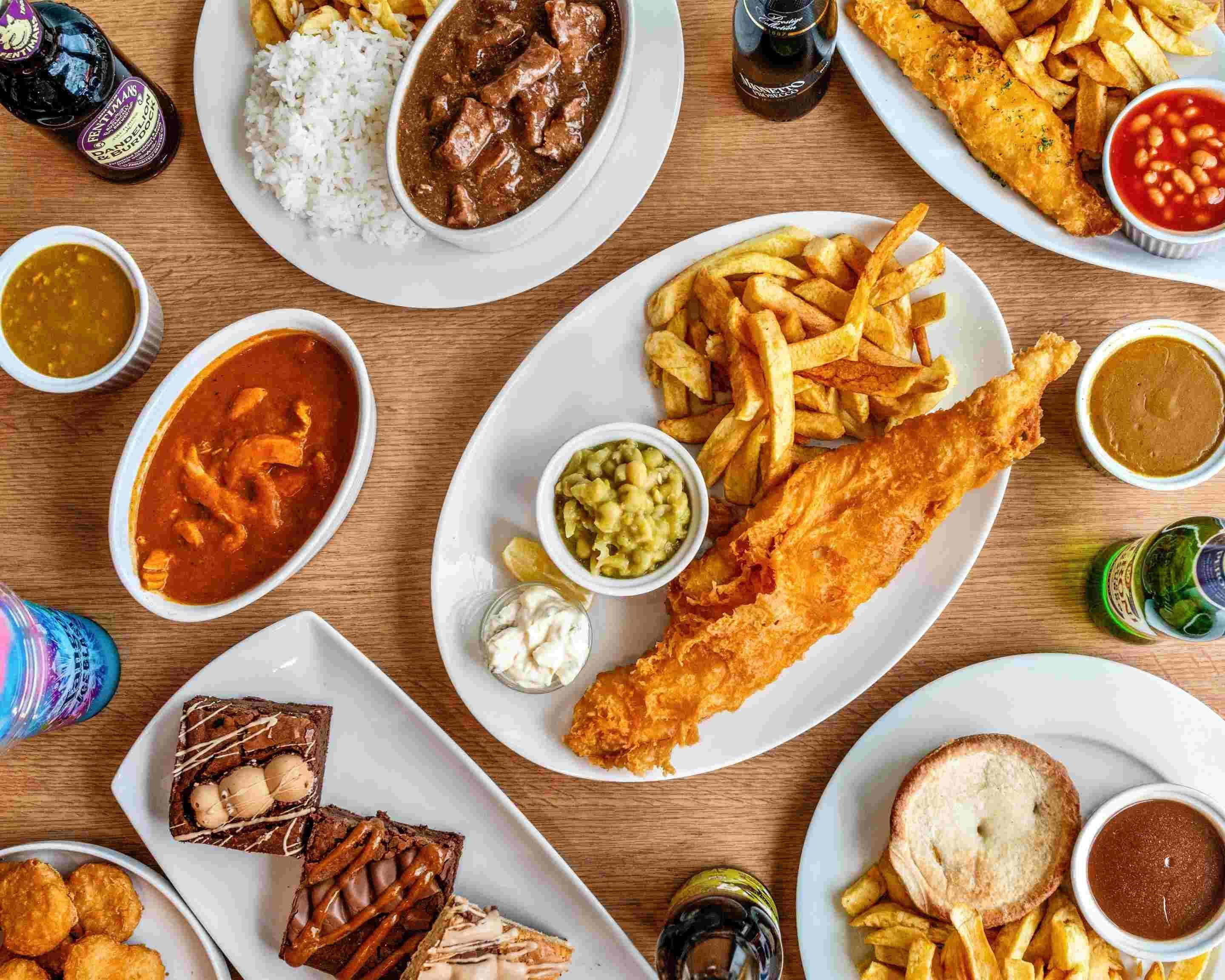 Sykes Fish & Chips Menu & Prices - Salford Delivery - Order with Uber Eats