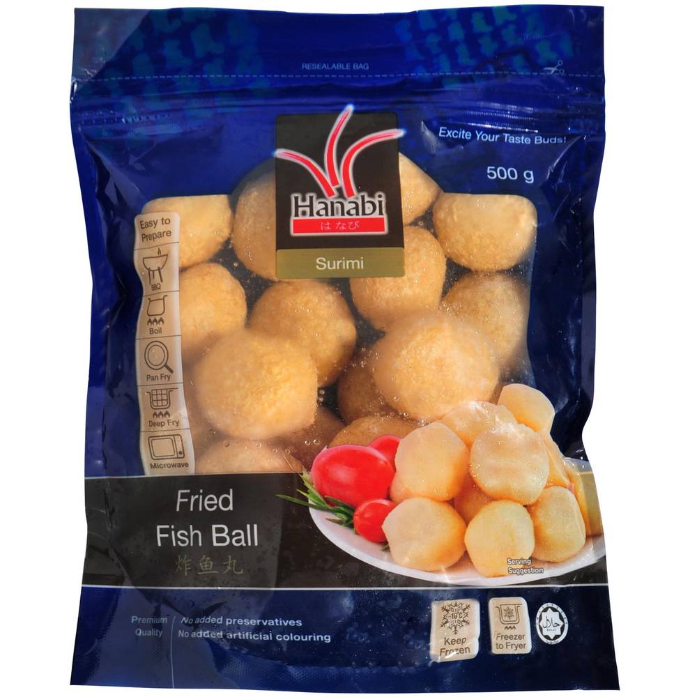 Hanabi Surimi Fried Fish Balls - Delivery in Under 25 Minutes! | Frozen ...