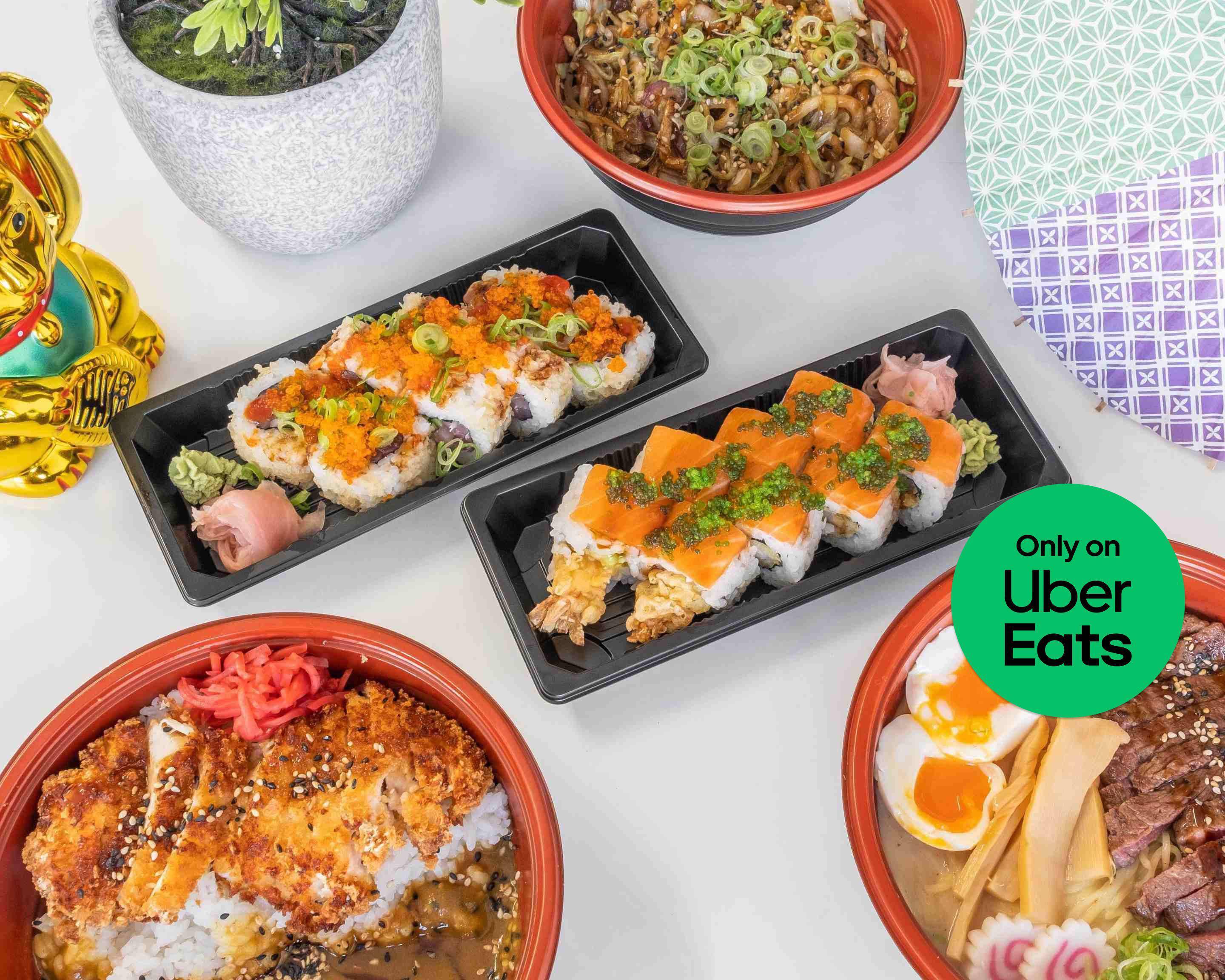 Lucky Cat Sushi - Forest Row Menu - Takeaway in Brighton and Sussex ...