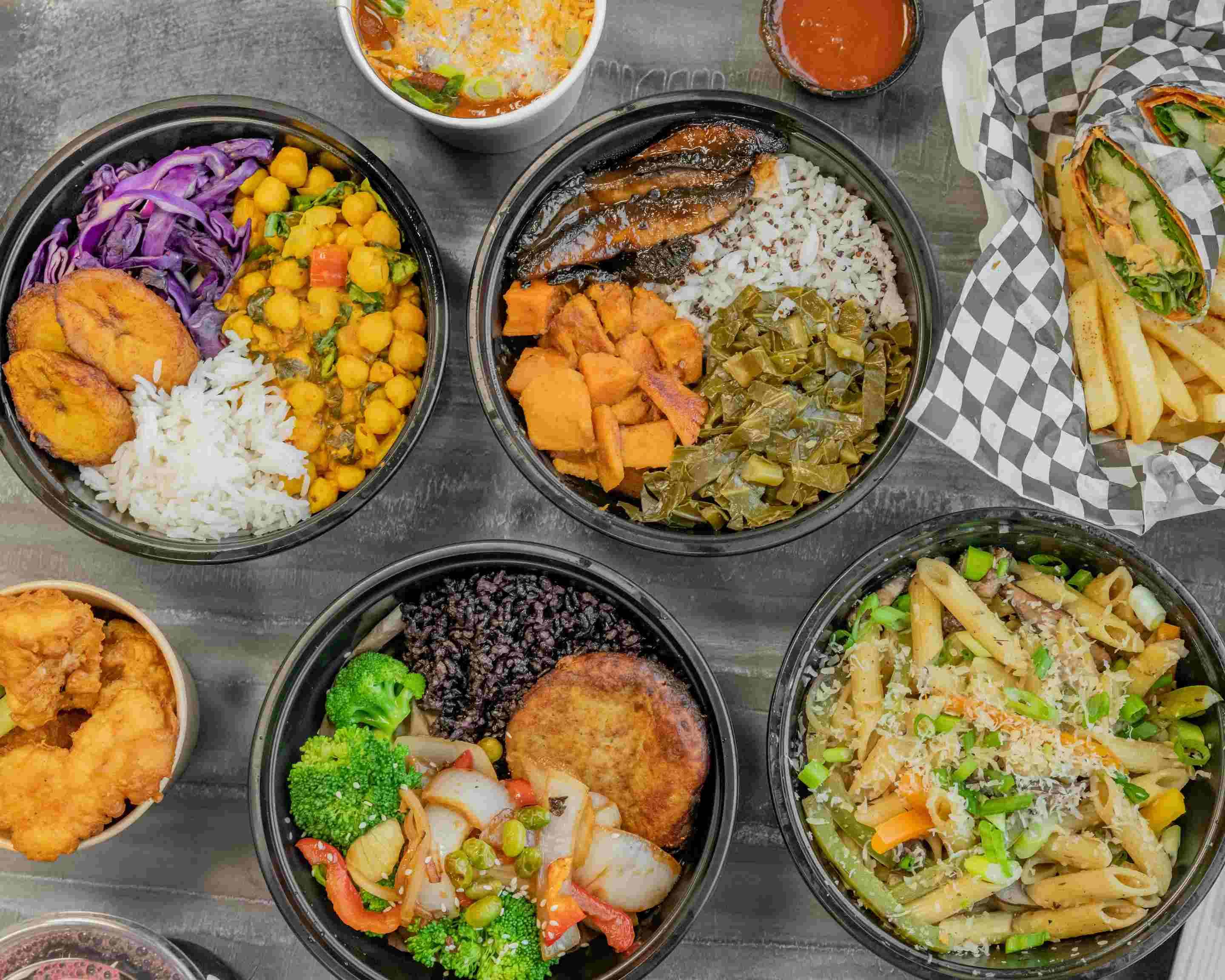 Blue Tree Cafe Vegan Soul Food Menu Miami • Order Blue Tree Cafe Vegan ...