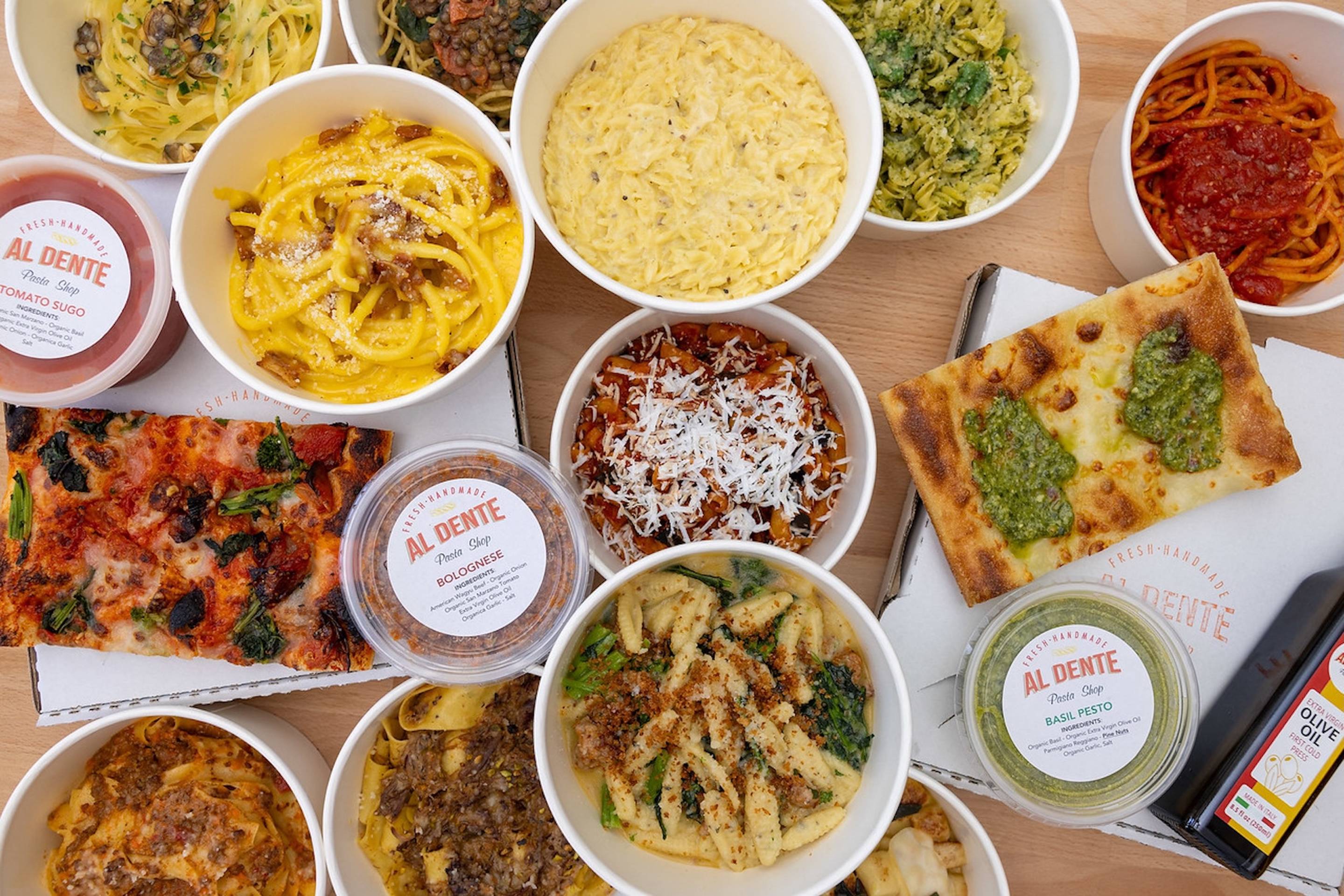 Order AL DENTE Pasta Shop Menu Delivery【Menu & Prices】| Los Angeles ...