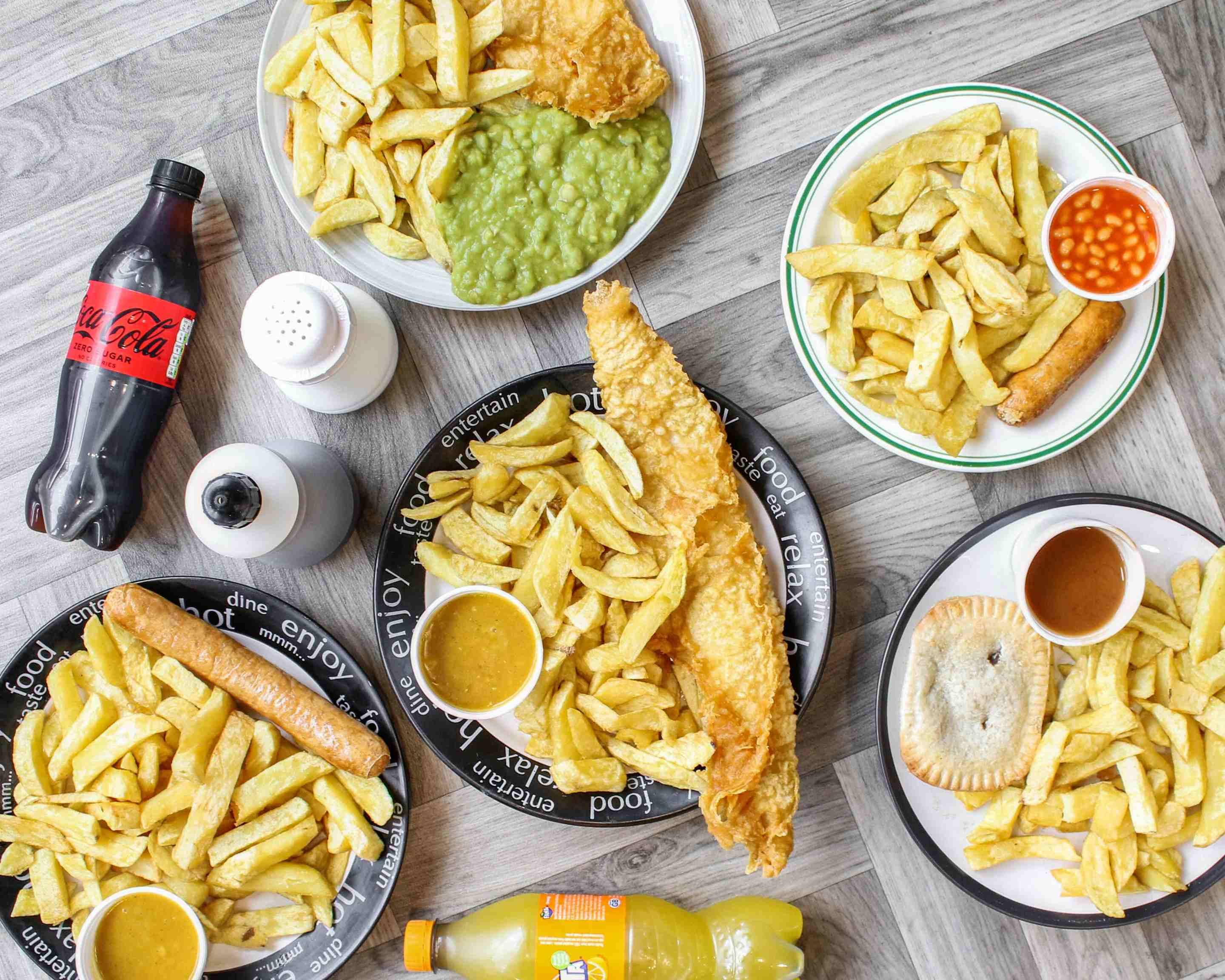 St Friary Fish & Chip Shop Menu & Prices - Blackpool Delivery - Order ...