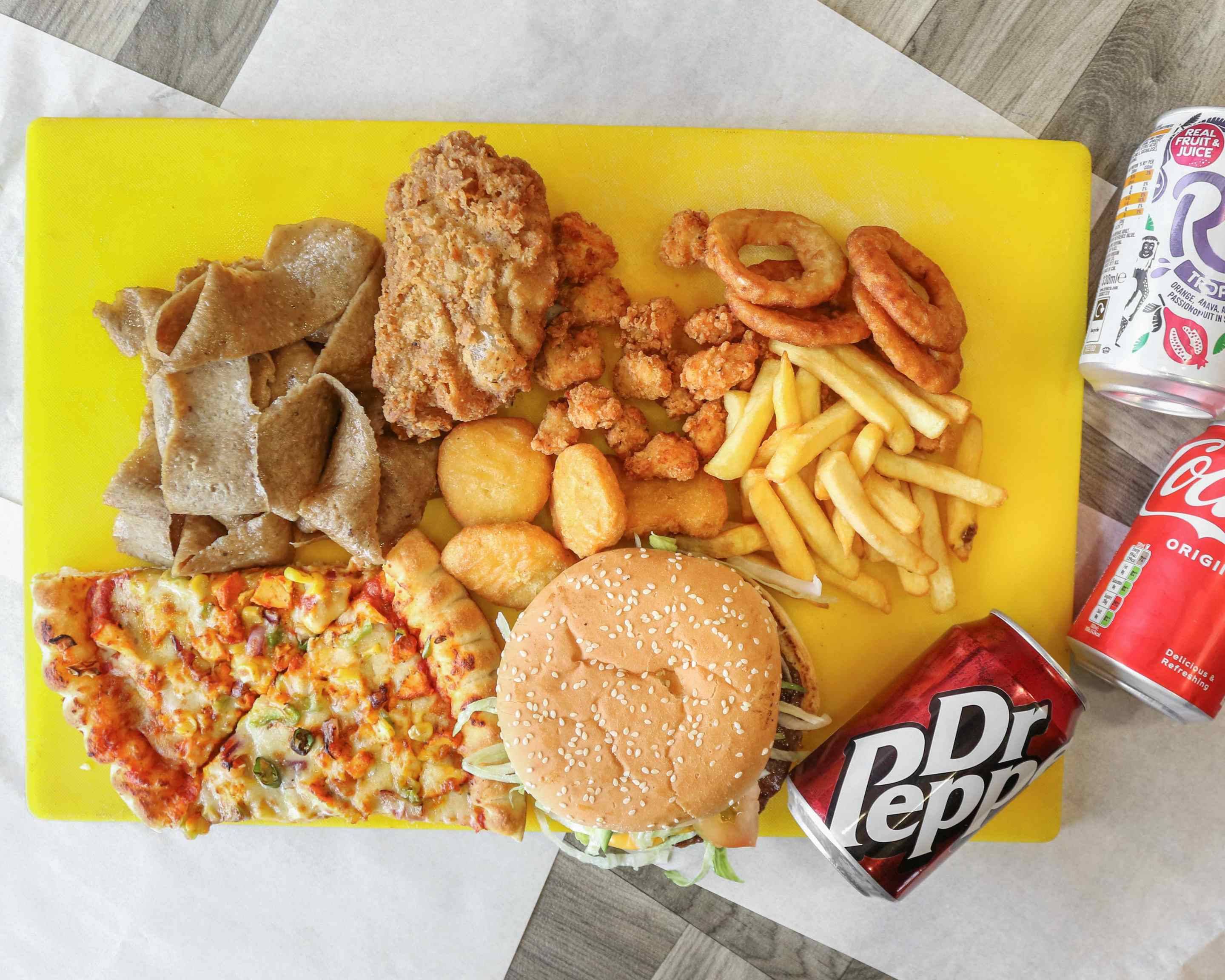 Sizzlers Fast Food Menu Deals & Prices - Stoke-on-Trent Delivery ...