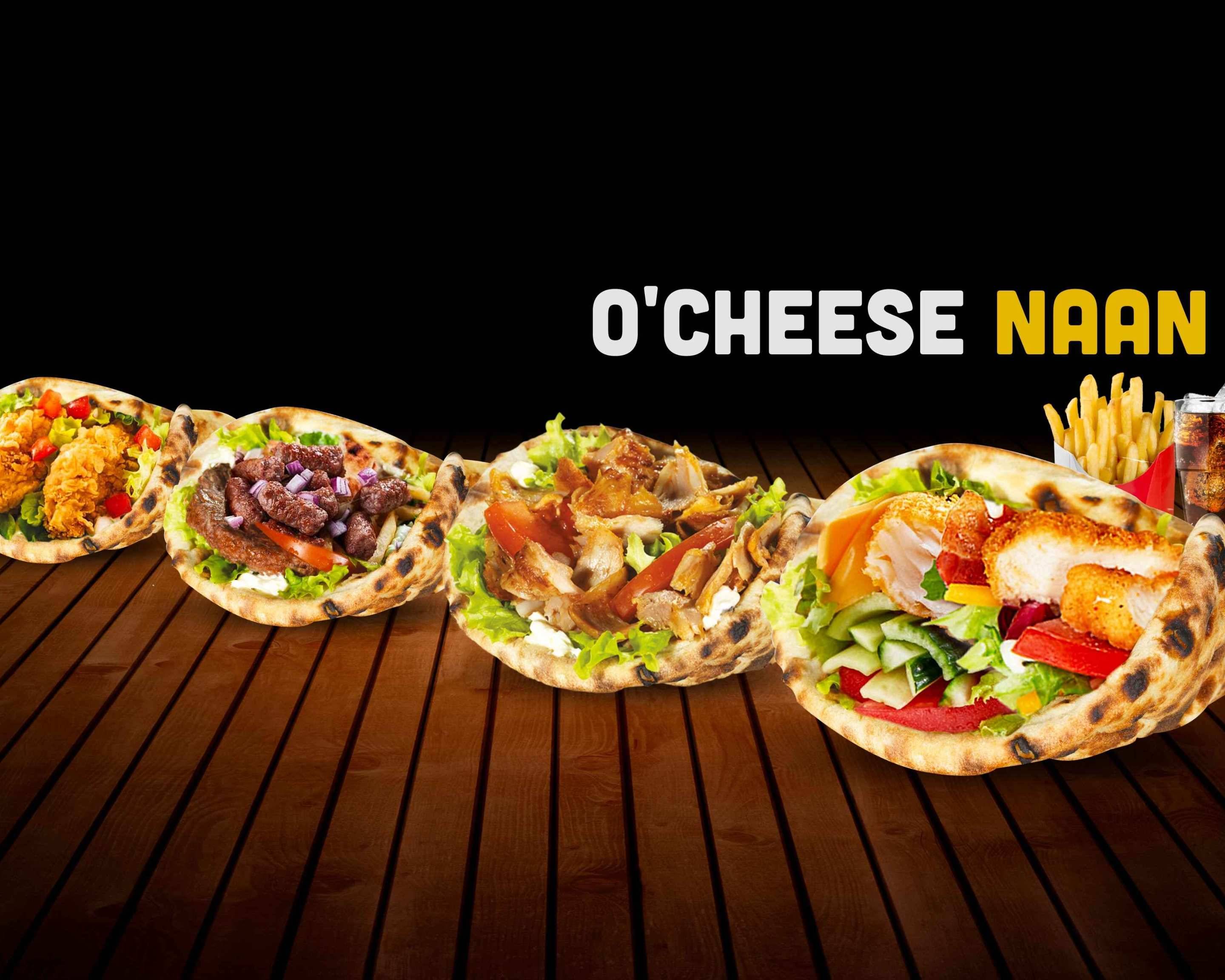 O' Cheese Naan menu, offres et prix - Livraison à Paris - Uber Eats