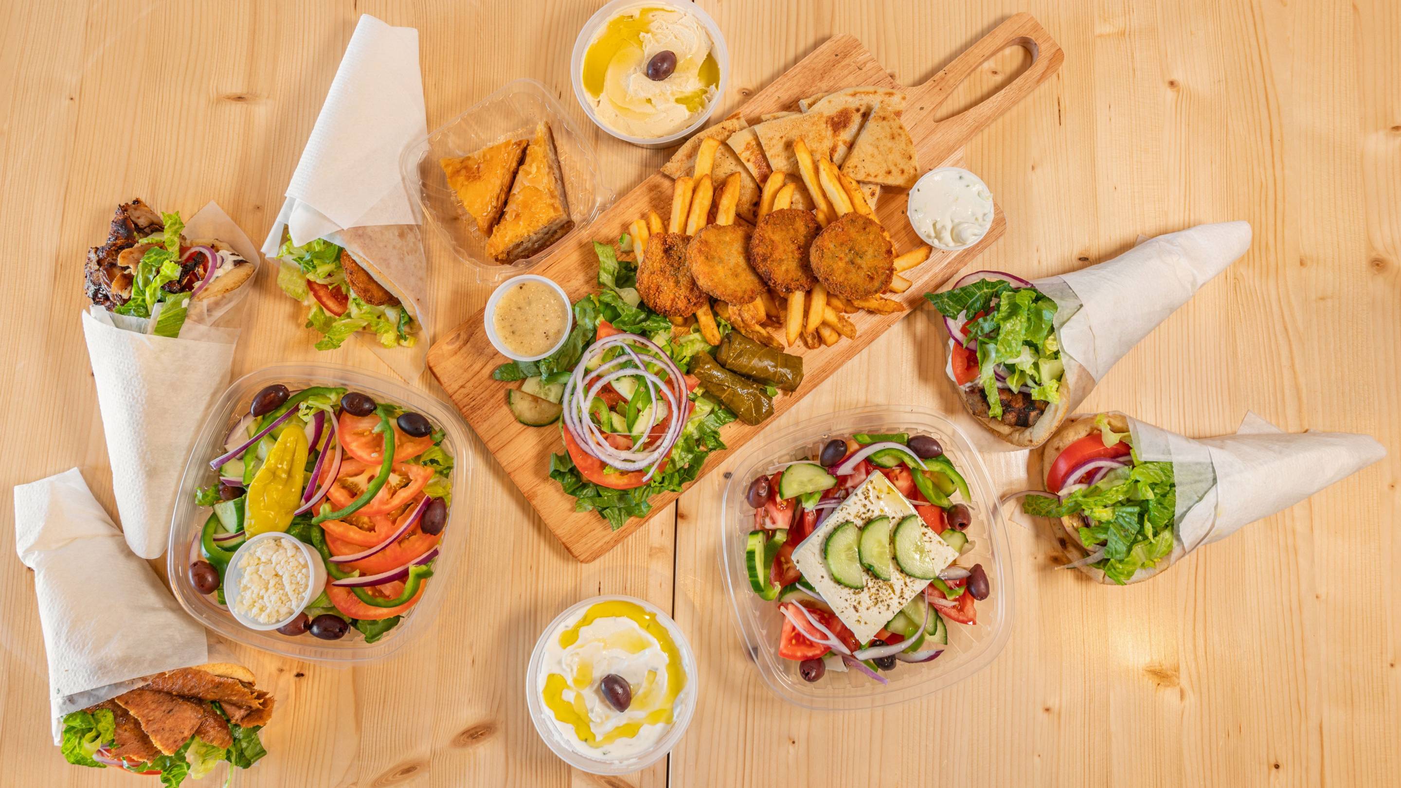 Order Meet the Greek Menu Delivery【Menu & Prices】| Wilmington | Uber Eats