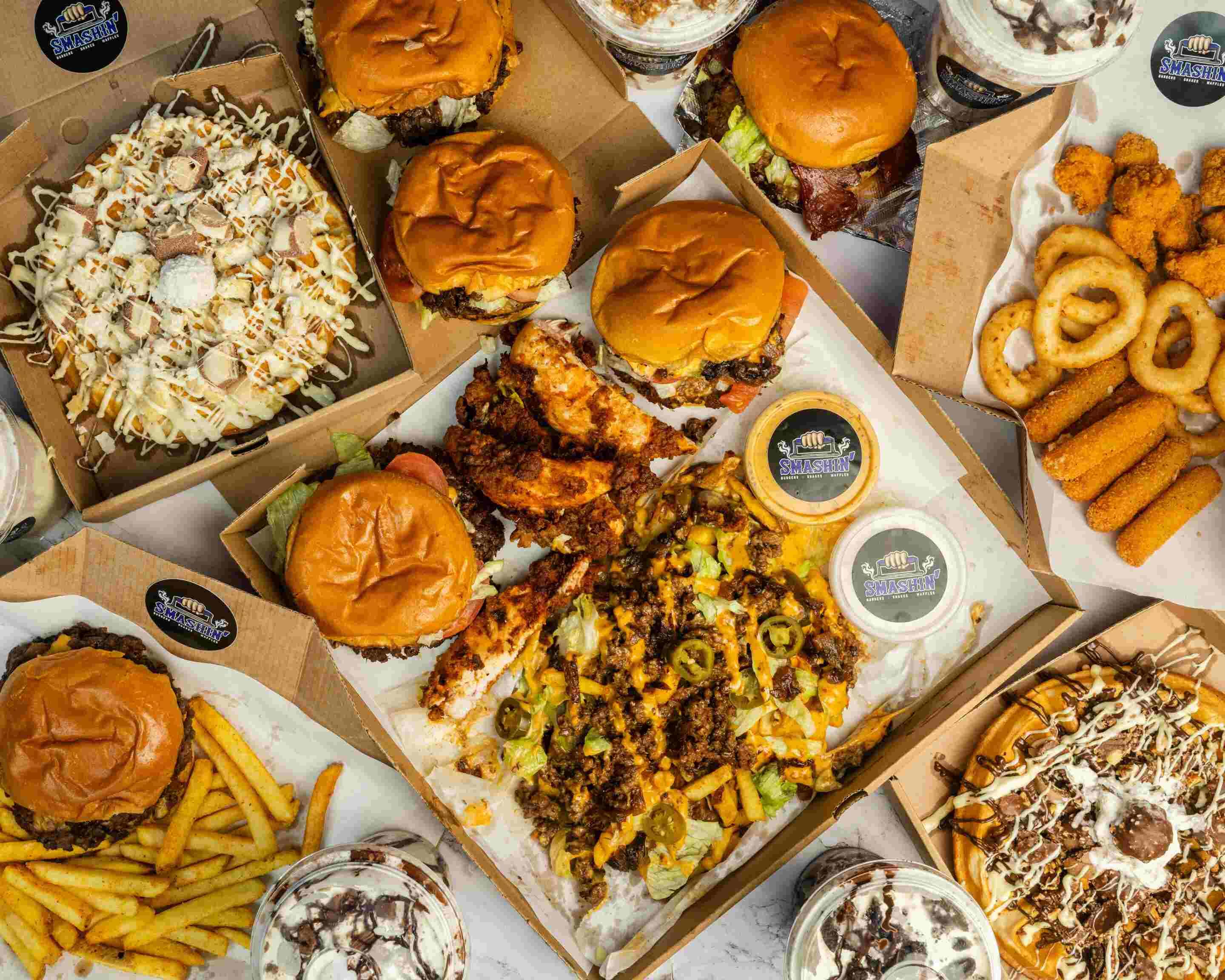 Smashin’ Menu - Takeaway in Manchester | Delivery menu & prices | Uber Eats