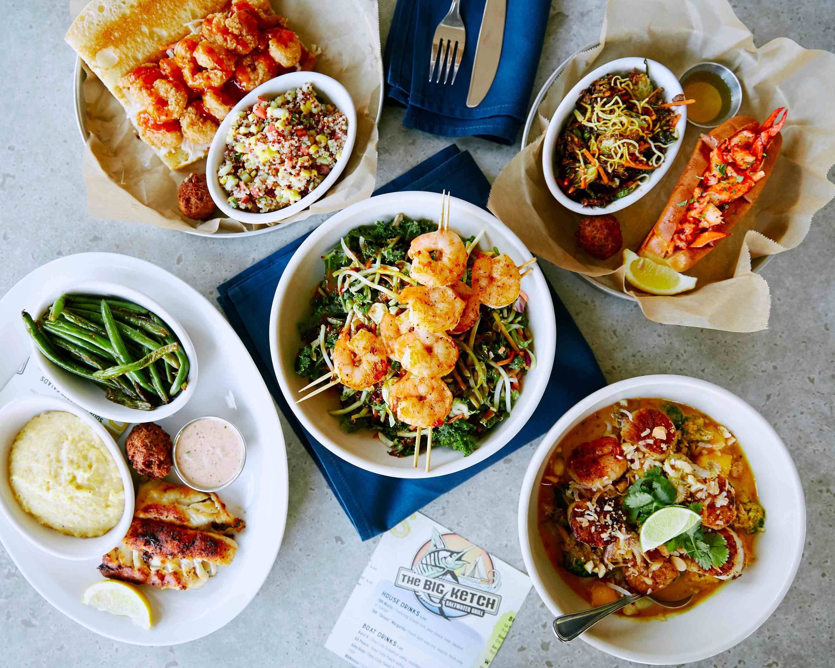 The Big Ketch Saltwater Grill (Buckhead) Menu Atlanta • Order The Big ...