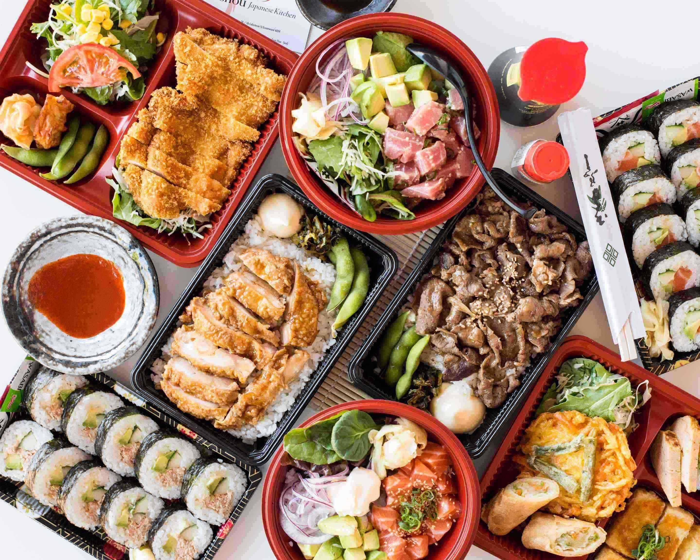 Order Shou Japanese Kitchen Delivery Online | Perth | Menu & Prices ...
