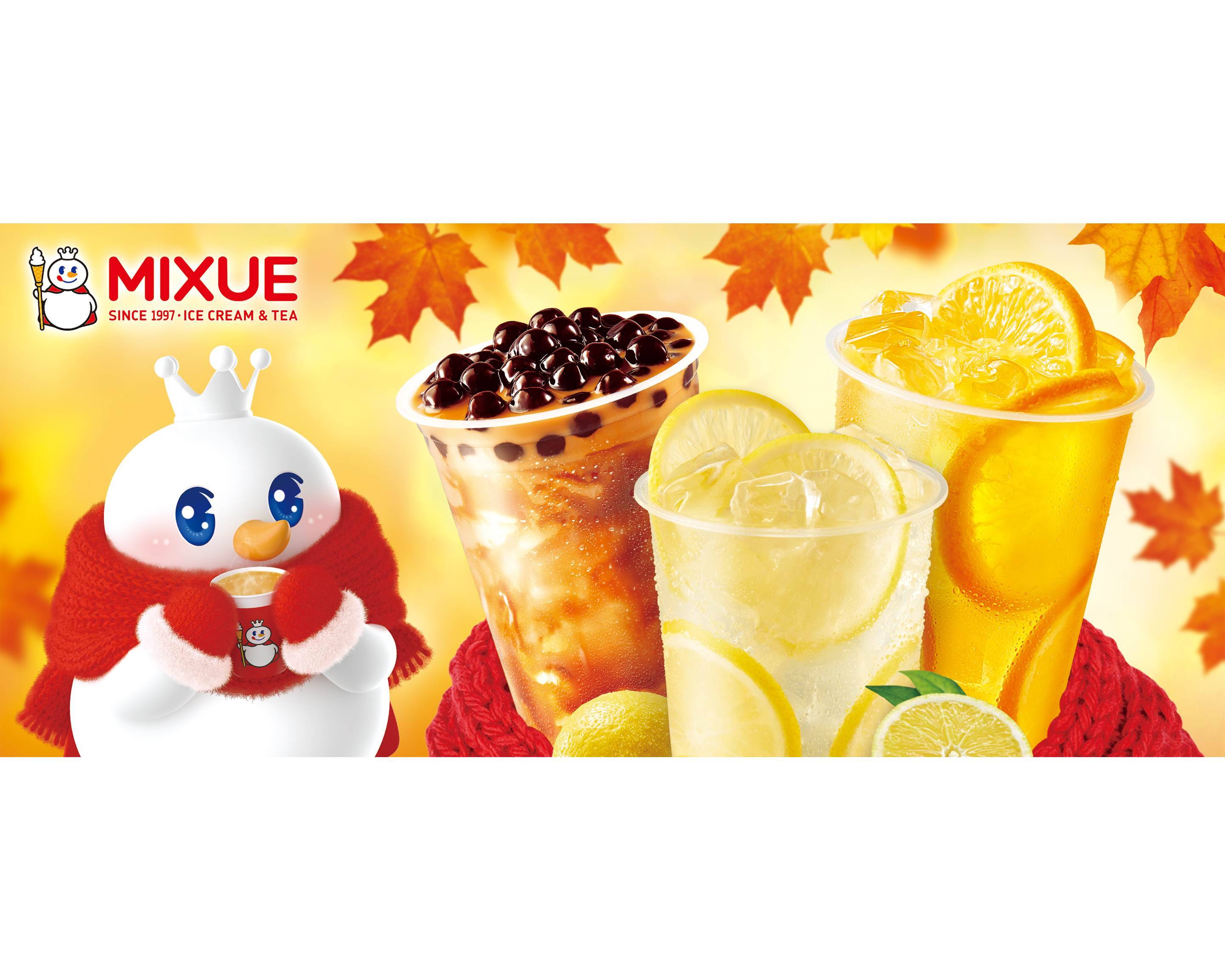 MIXUE 蜜雪冰城 ORANGE通り店 MIXUE ORANGE STREETの出前・宅配・テイクアウトメニュー | ウーバーイーツ