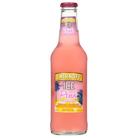 Smirnoff Ice Pink Lemonade Beer (11.2 fl oz) | Delivery Near You | Uber ...