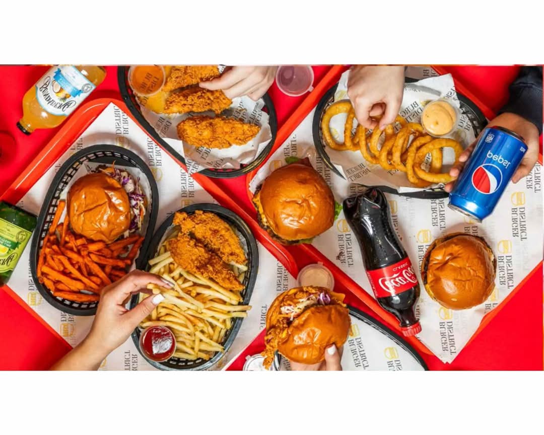 Order Burger District | Menu & Prices | Sydney Delivery | Uber Eats
