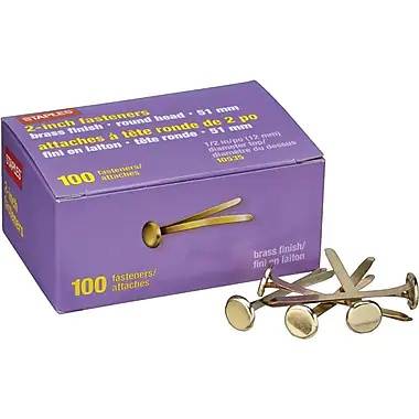 Staples Brass Fasteners - 2" Delivery Near Me | Order Online | Uber Eats
