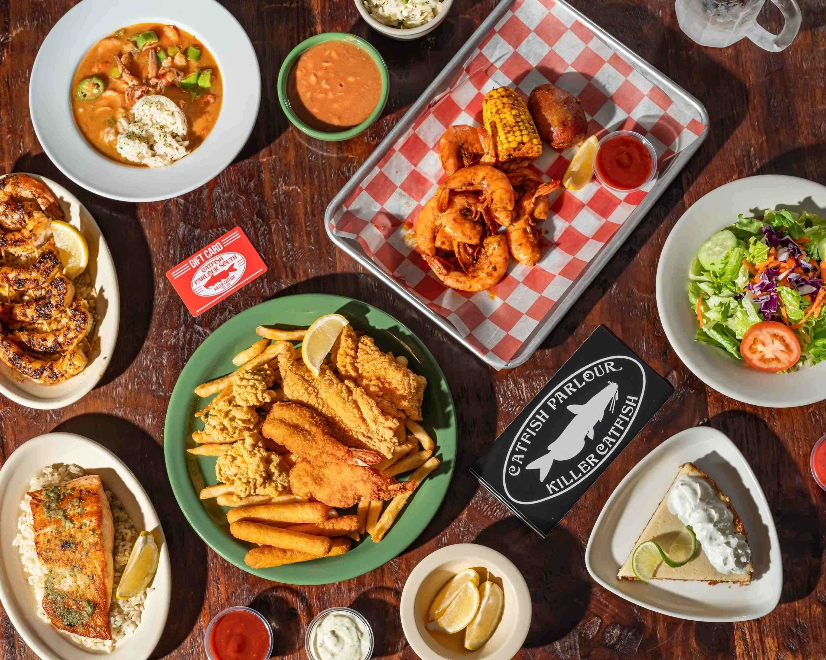 Catfish Parlour (Austin) Menu Austin • Order Catfish Parlour (Austin ...