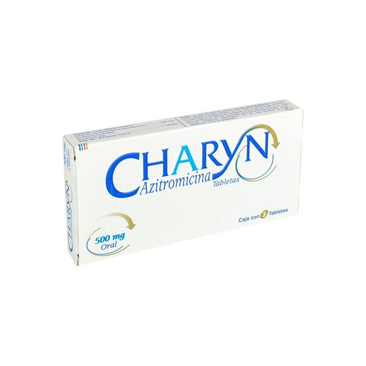 Wermar Pharmaceuticals Charyn azitromicina tabletas 500 mg Delivery ...