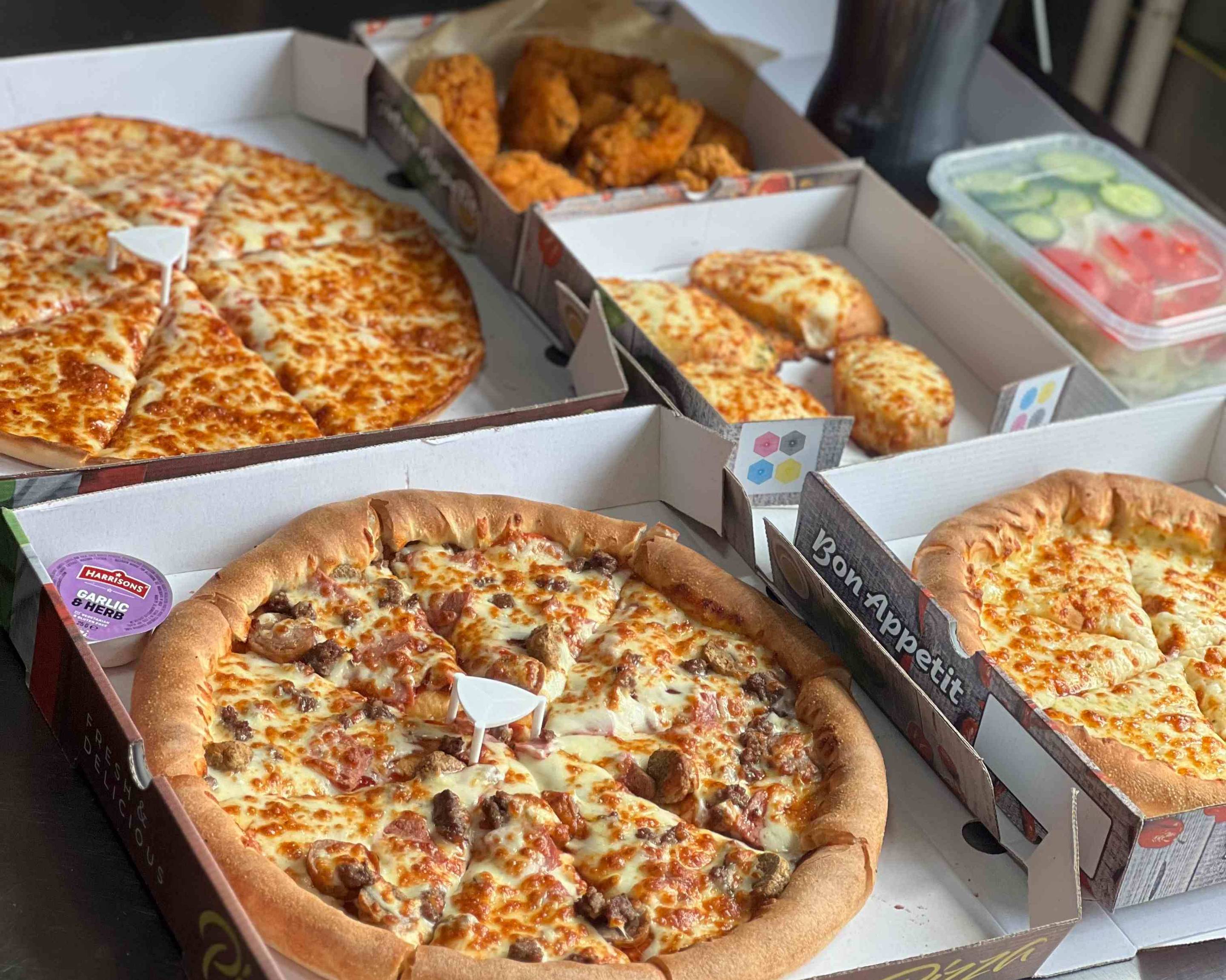 The Golden Pizza Company - Huntingdon Menu & Prices - Huntingdon ...