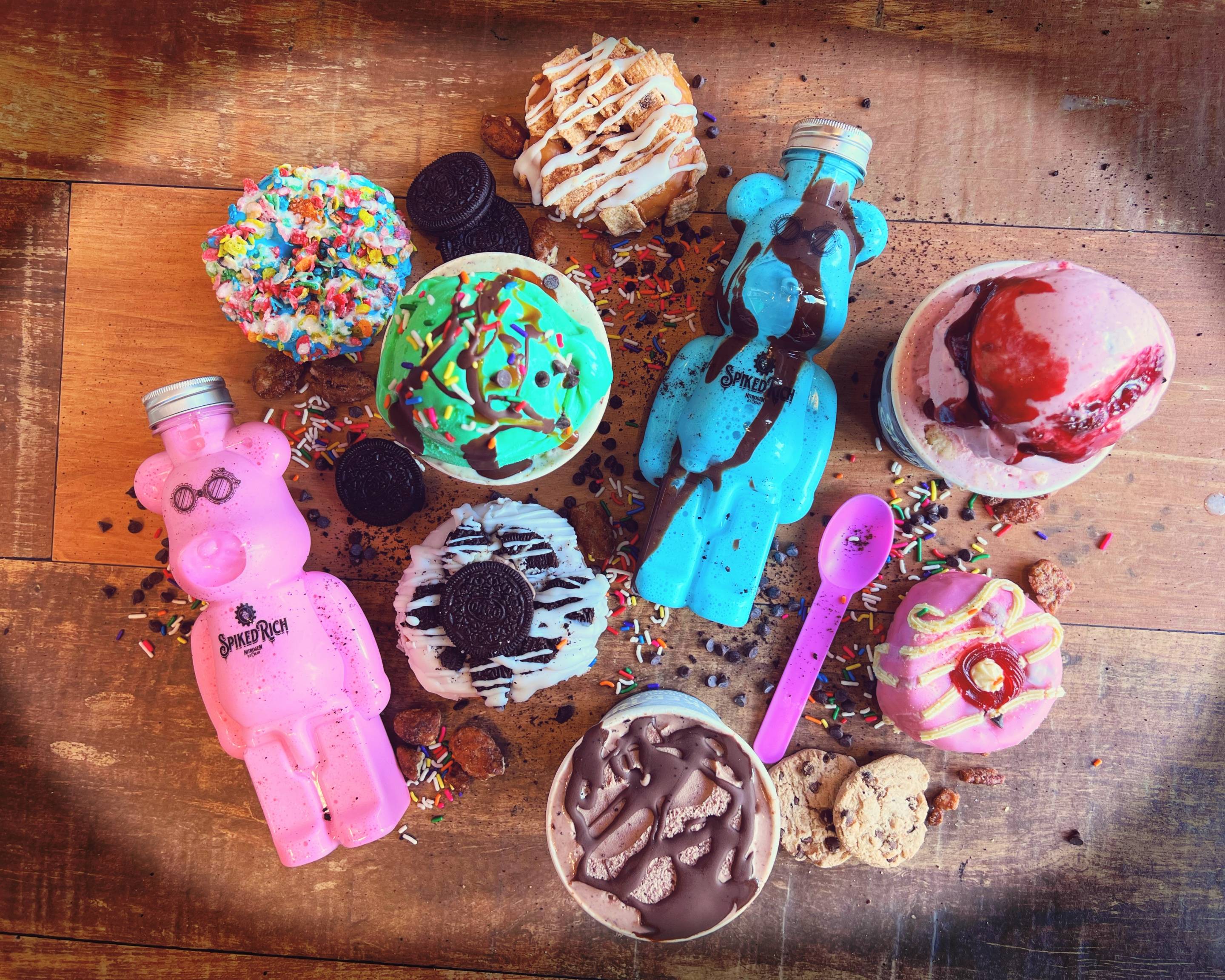 Order Spiked Rich Nitrogen Ice Cream Menu Delivery in Davie | Spiked ...