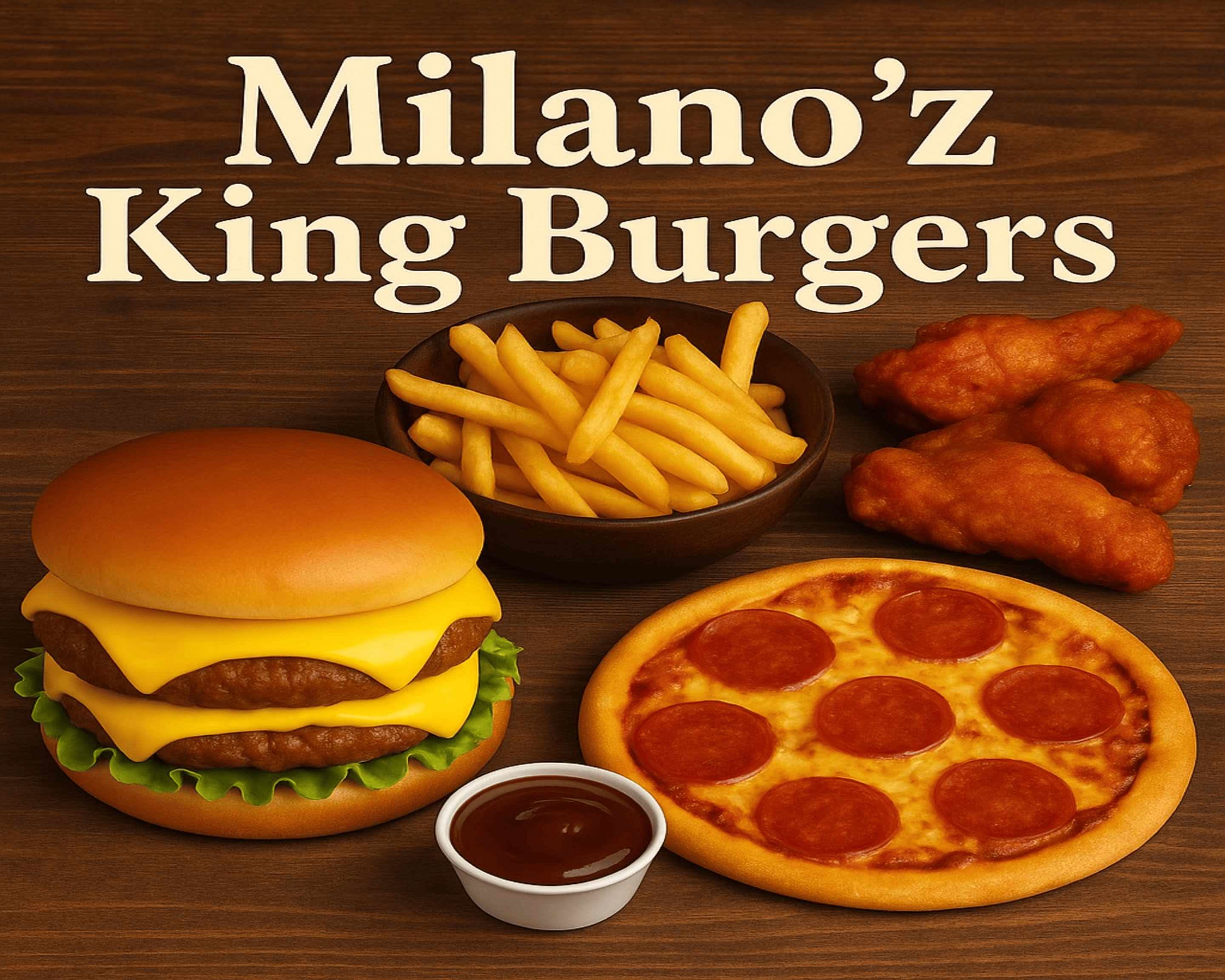 Milano'z King Burgers Menu Deals & Prices - Oxford, UK Delivery - Order ...