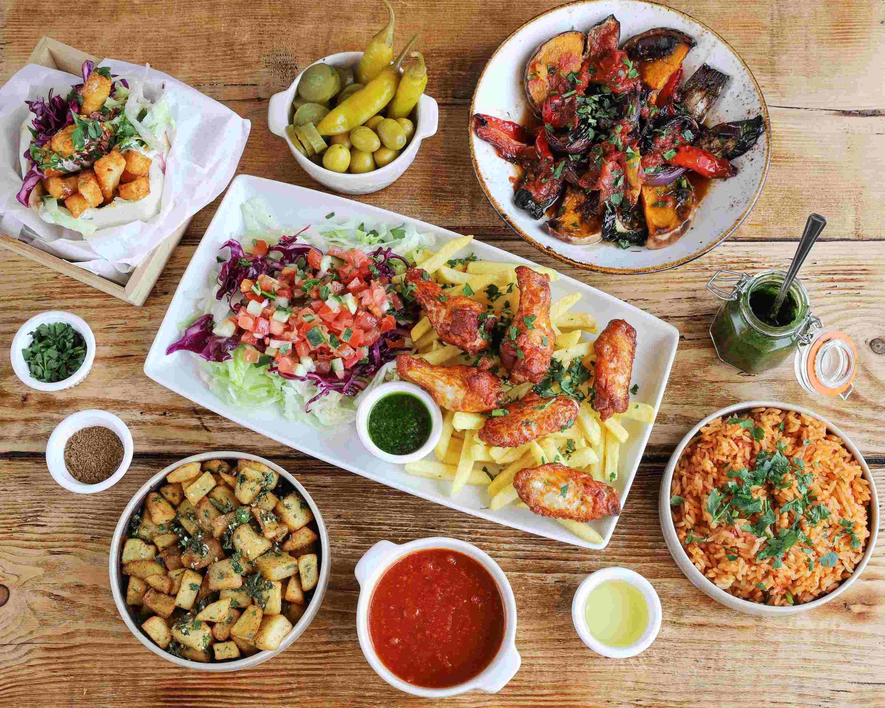 ZHUG Mediterranean Street Food Menu Deals & Prices - Nottingham ...