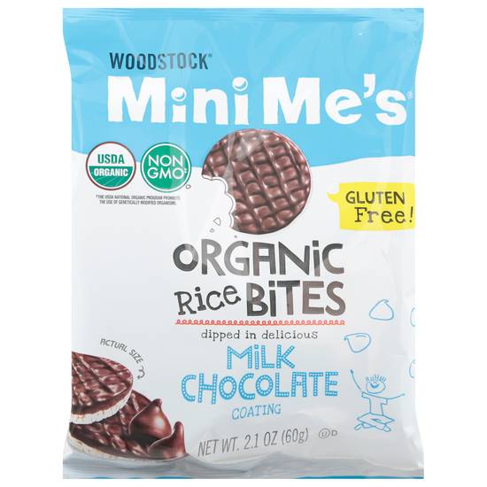 Woodstock Mini Me's Organic Milk Chocolate Coated Rice Bites | Delivery ...