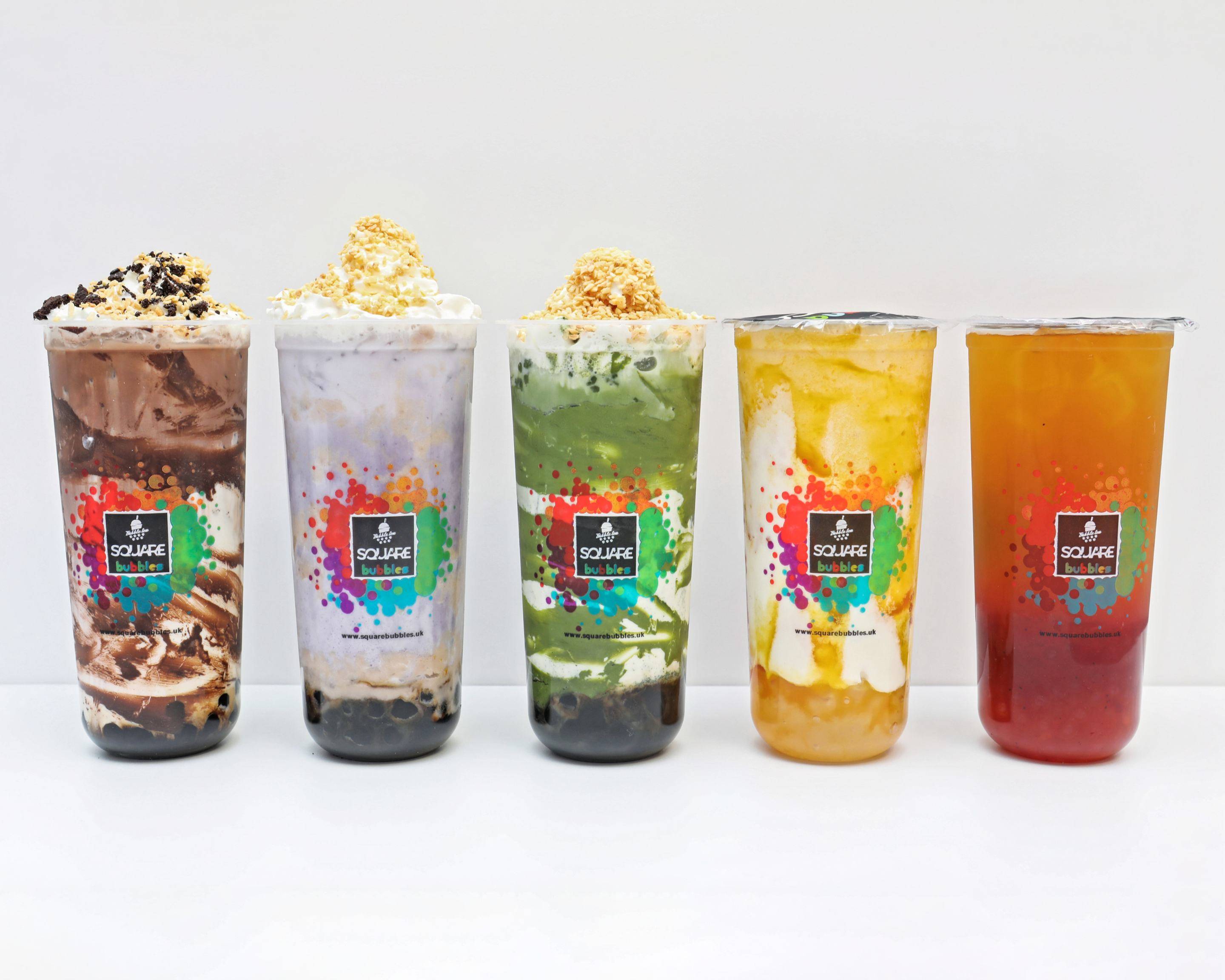 Square Bubbles Rayners - Bubbles Tea Menu - Takeaway in London ...