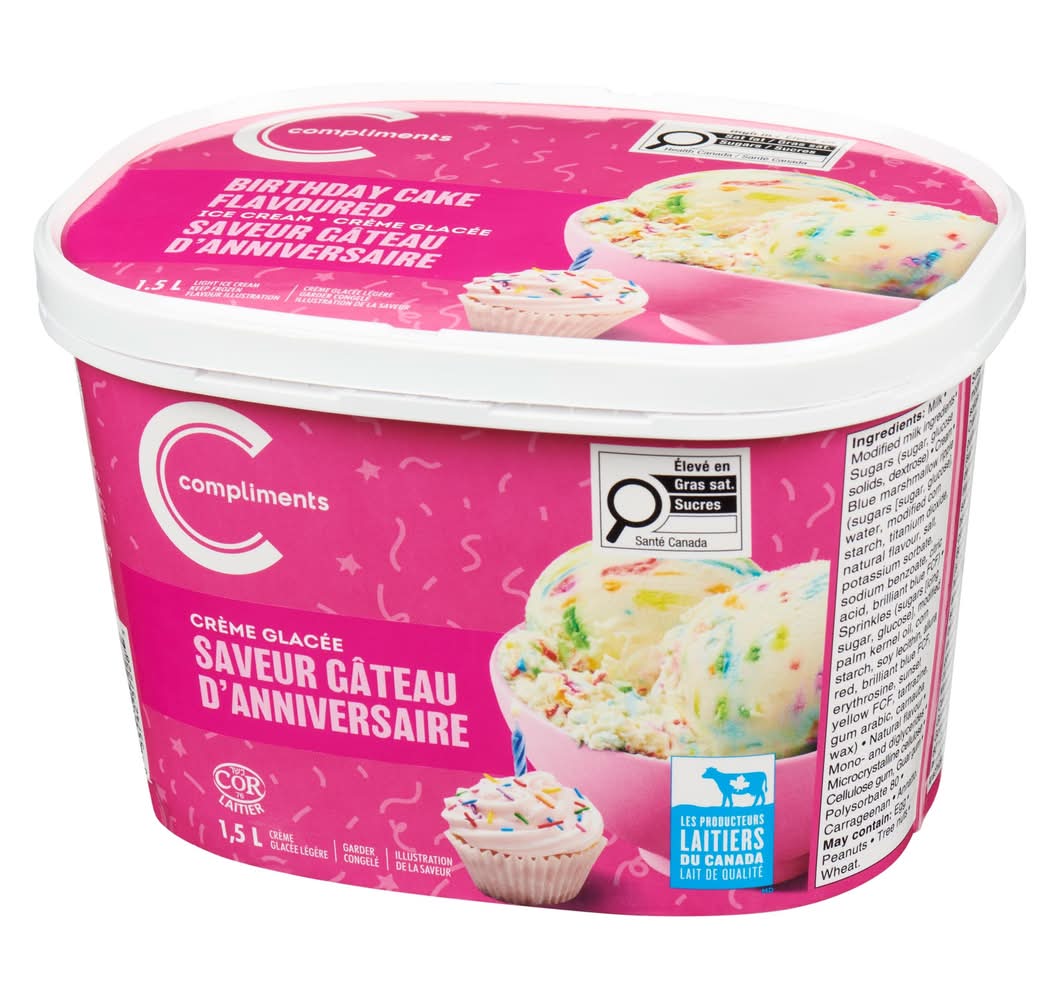 Compliments Crème glacée - ice cream Delivery Near Me | Order Online ...