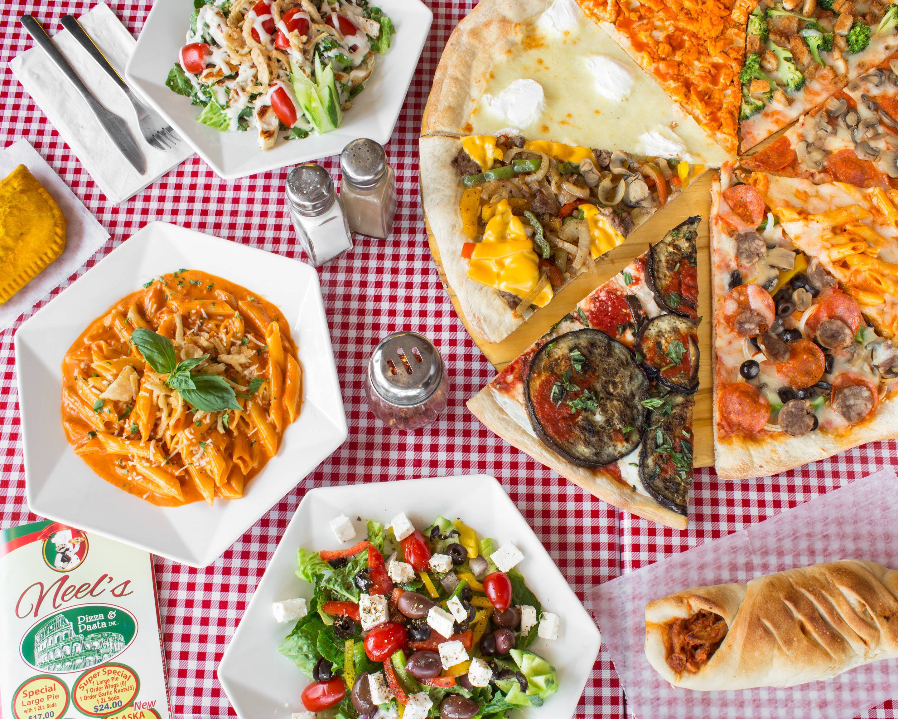 NEEL'S PIZZA & PASTA INC Menu New York • Order NEEL'S PIZZA & PASTA INC ...