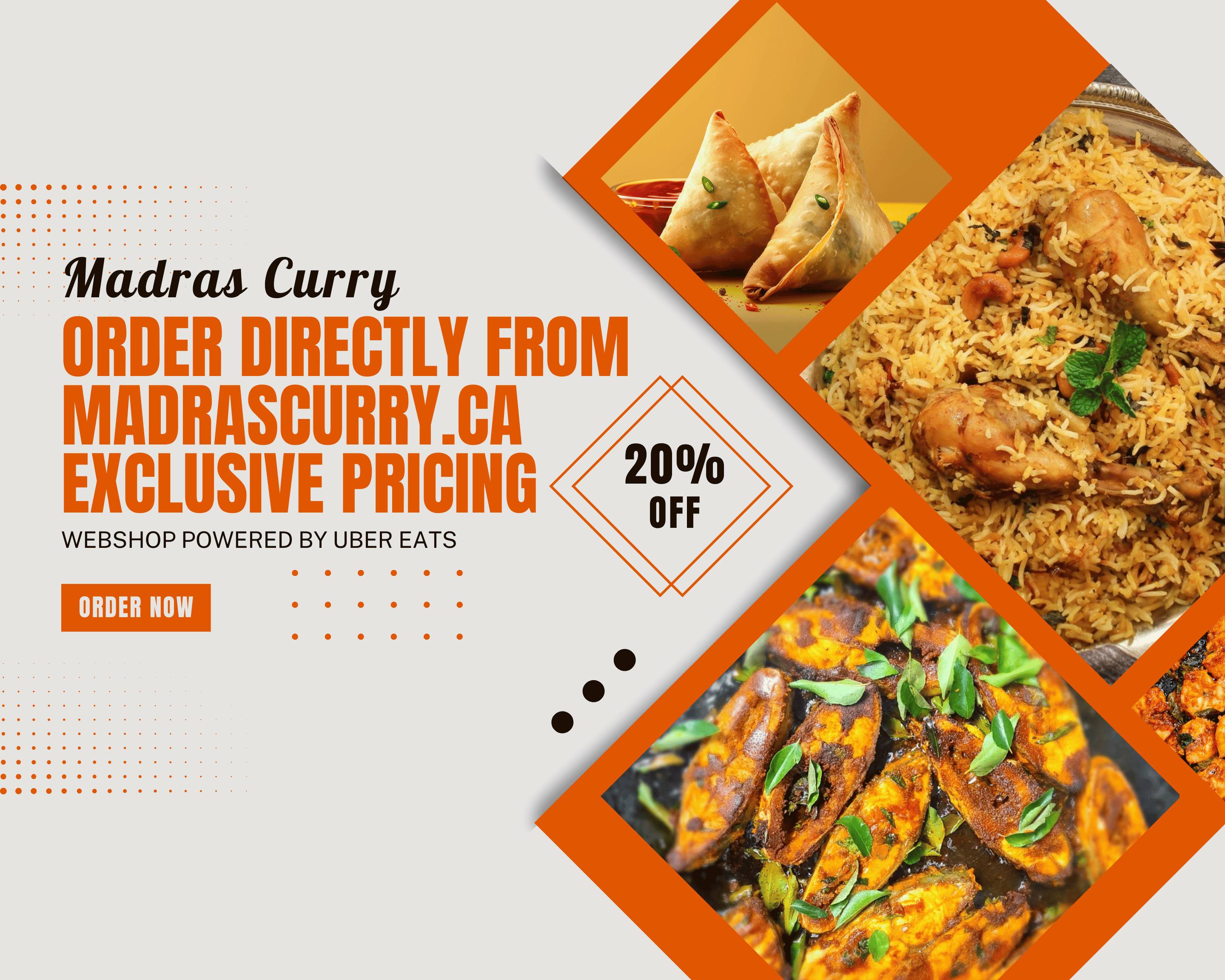 Order Madras Curry - Carlton - Menu & Prices - Toronto Delivery | Uber Eats