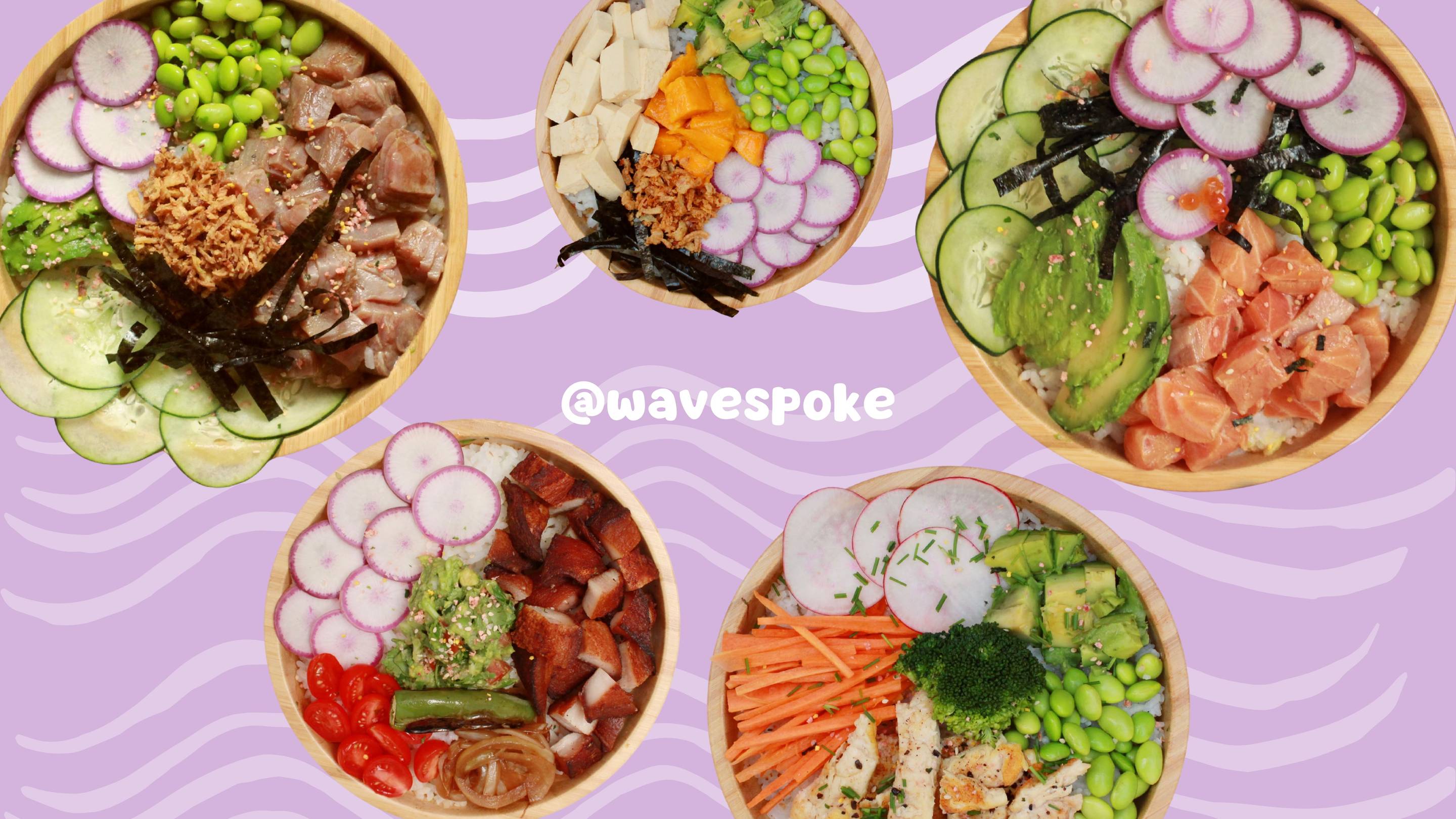 Waves Poke Bar Menú a Domicilio en Ciudad de México | Menú & Precios ...