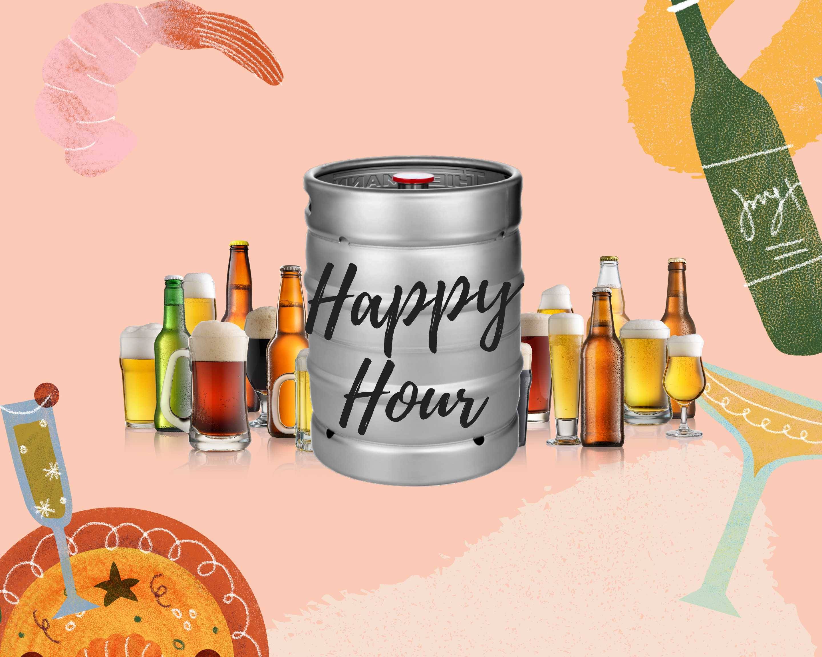 Happy Hour - Beer, Wine, Cocktails & More | Halloween Alcohol & Party ...