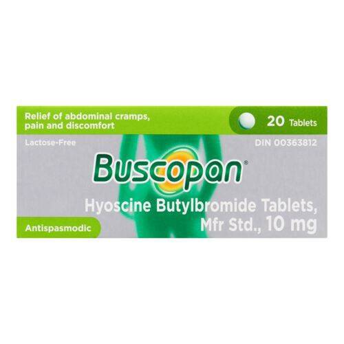 Buscopan Hyoscine Butylbromide 10mg (20 un) | Delivery Near You | Uber Eats