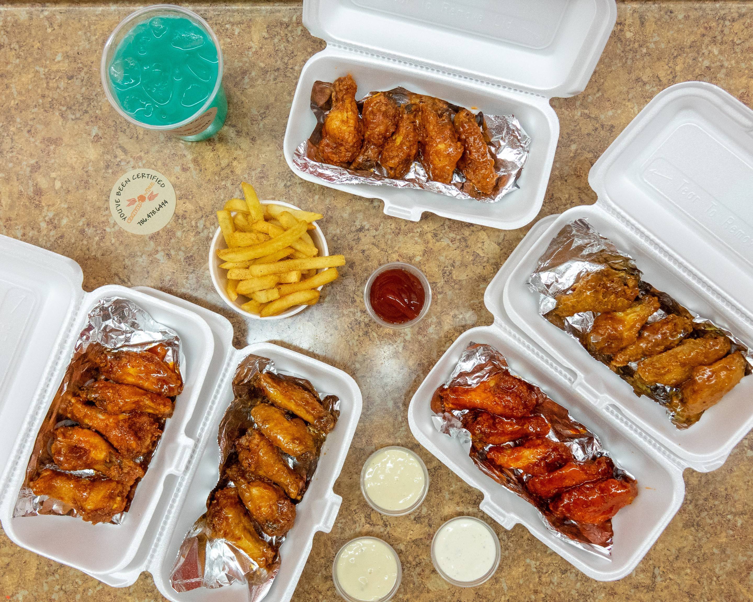 Order Certified Wingz Menu Delivery【Menu & Prices】| Miami | Uber Eats
