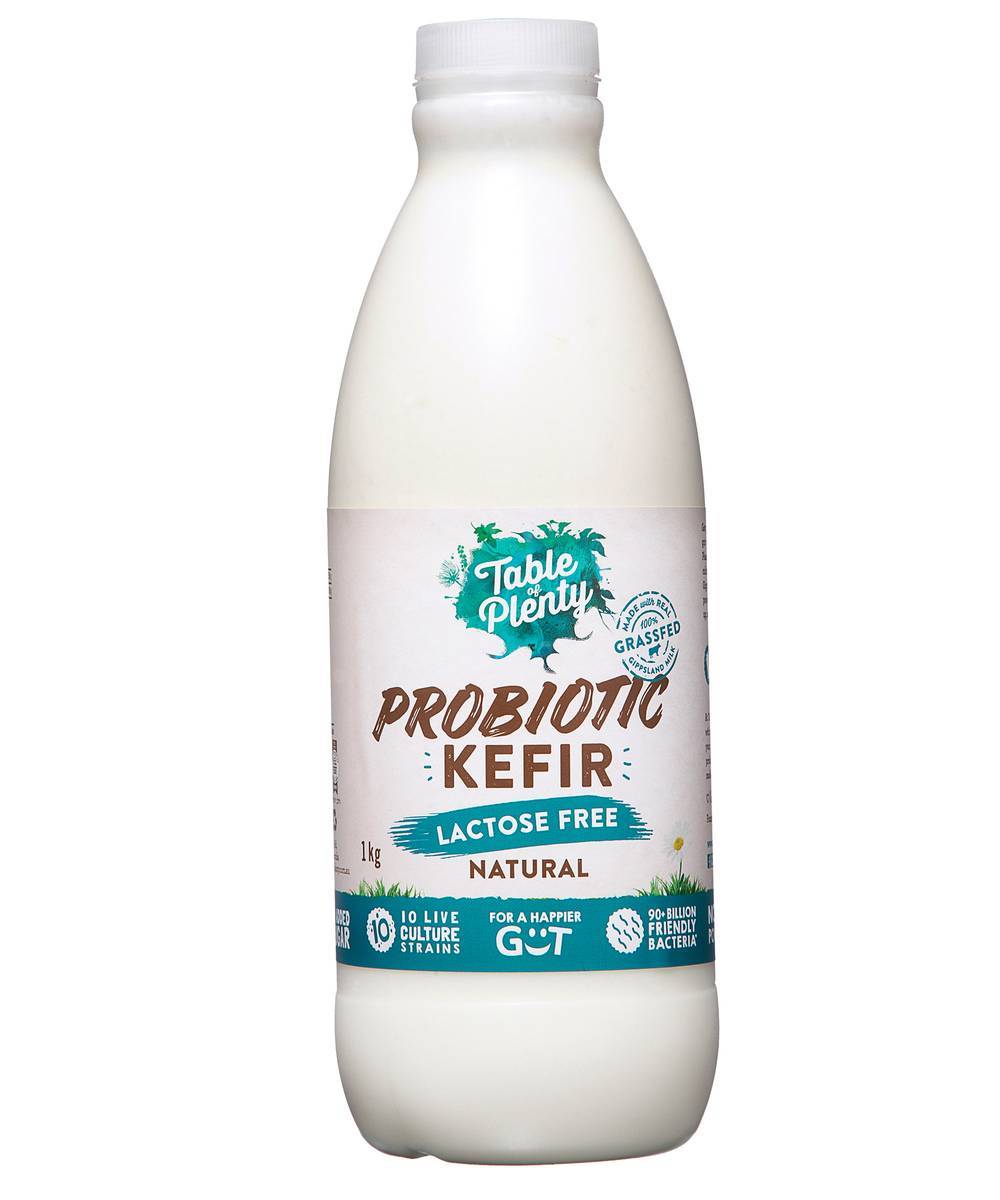 Coles - Table of Plenty Natural Lactose Free Probiotic Kefir (1kg ...