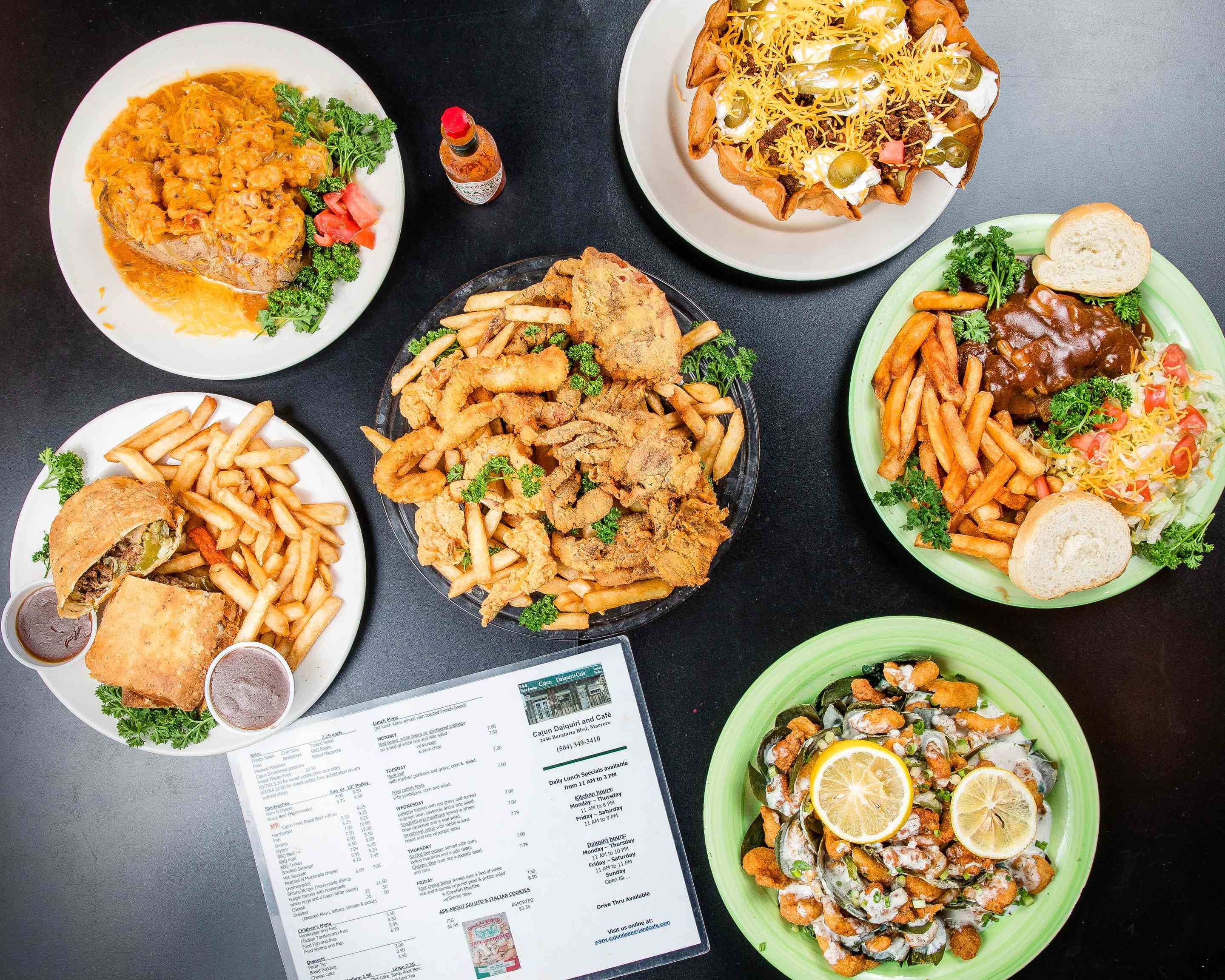 Cajun Daiquiri & Cafe Menu Marrero • Order Cajun Daiquiri & Cafe ...