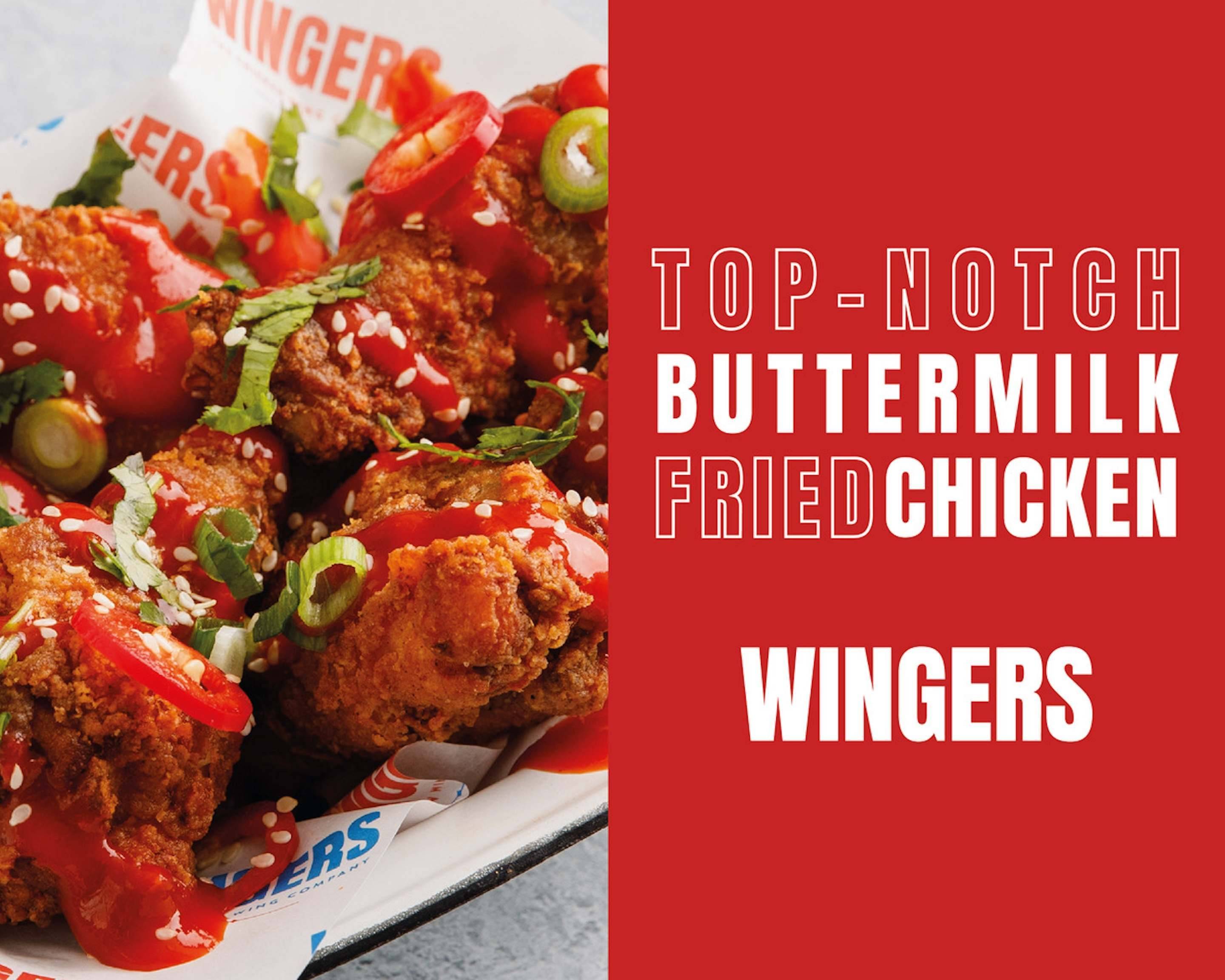 Wingers Worcester Menu & Prices - Warndon Delivery - Order with Uber Eats
