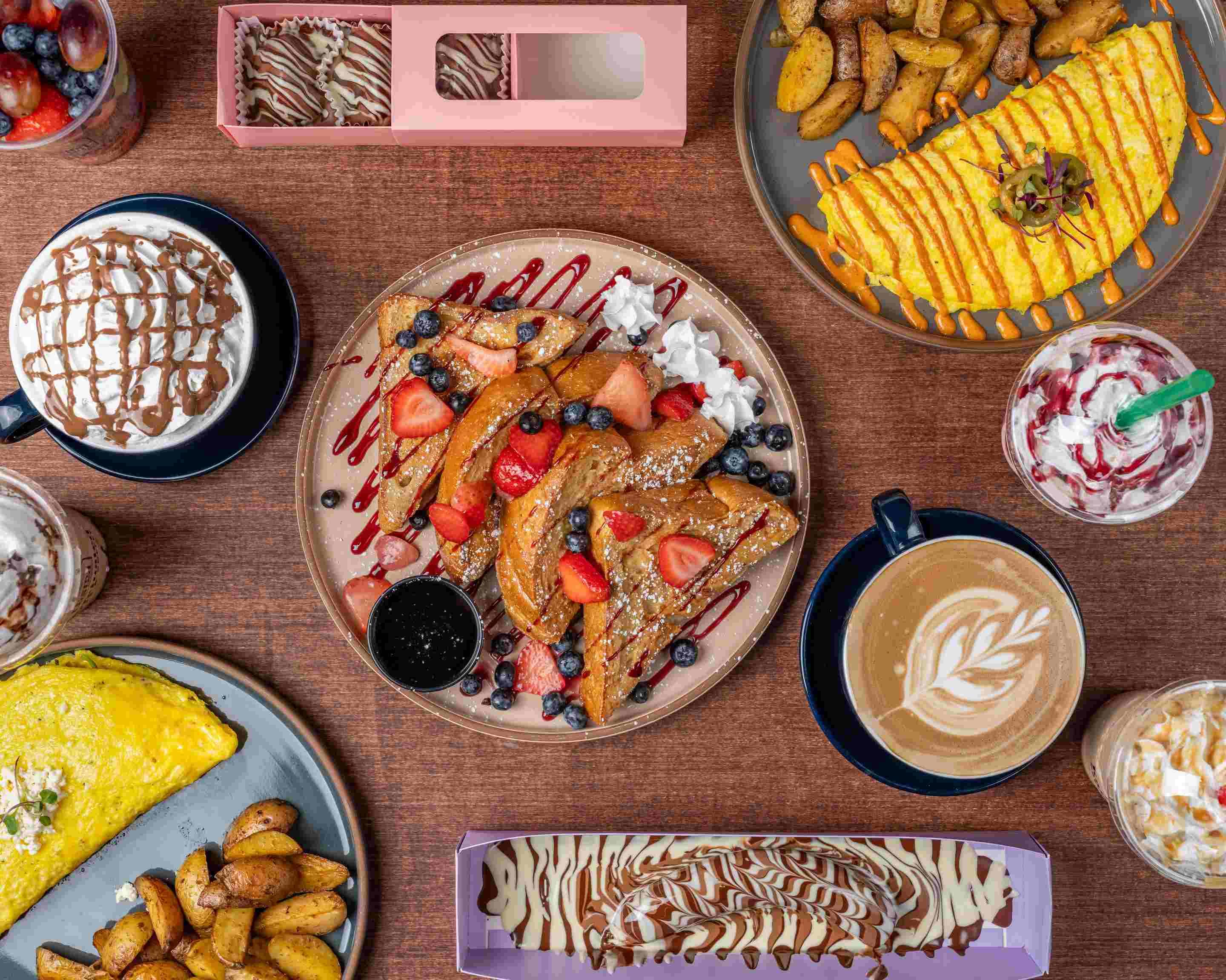 Kaffeinated Crepes & Coffee Menu San Antonio • Order Kaffeinated Crepes ...