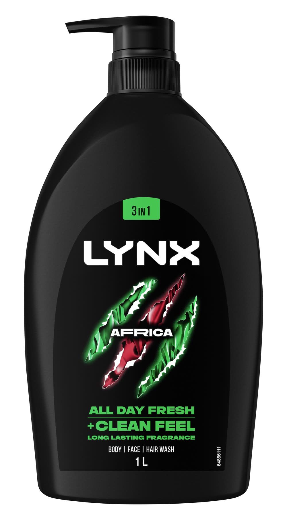 Lynx All Day Fresh + Clean Feel Xl 3 in 1 Body Wash Delivery Near Me ...
