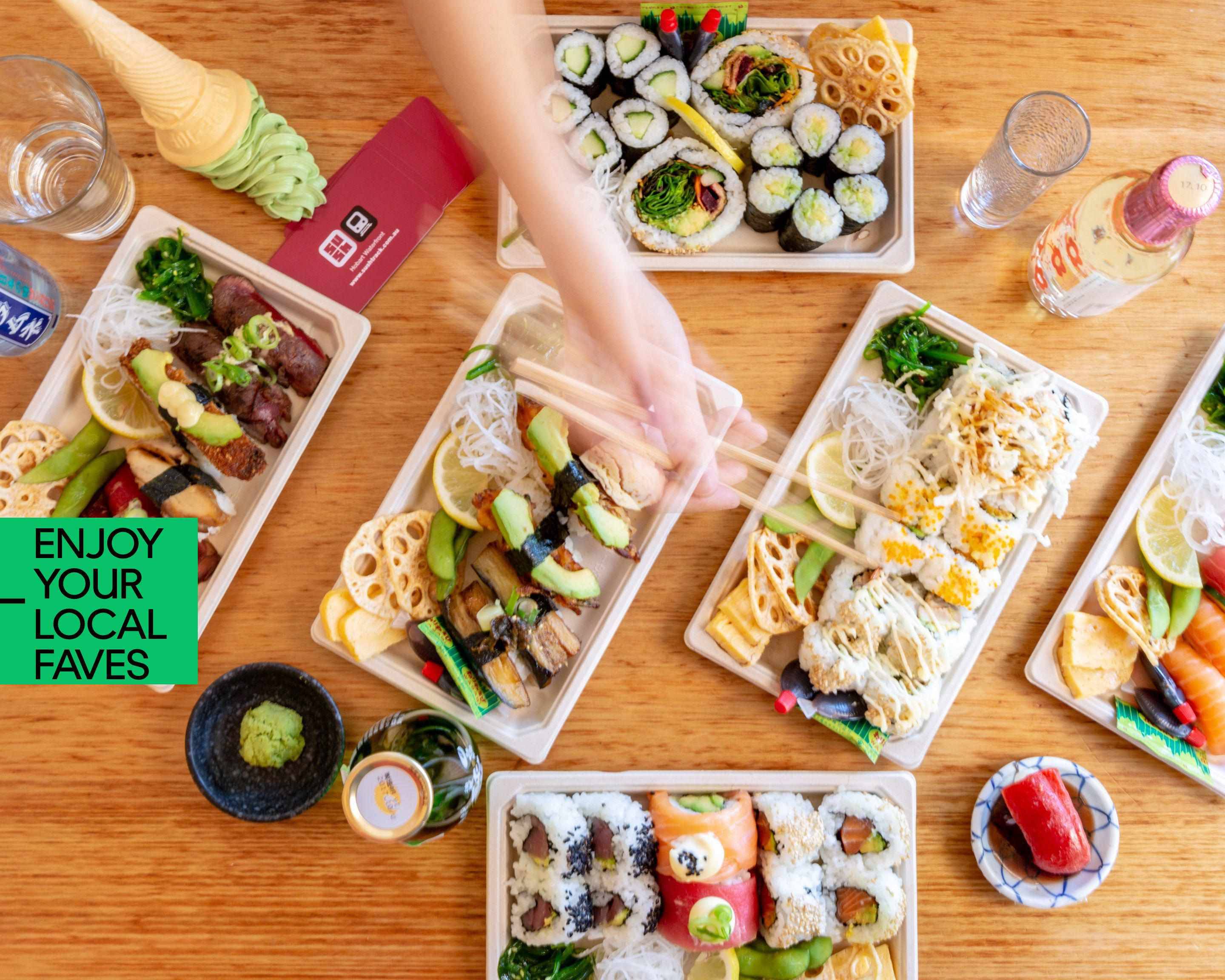 Order Sush Track Delivery Online | Hobart | Menu & Prices | Uber Eats