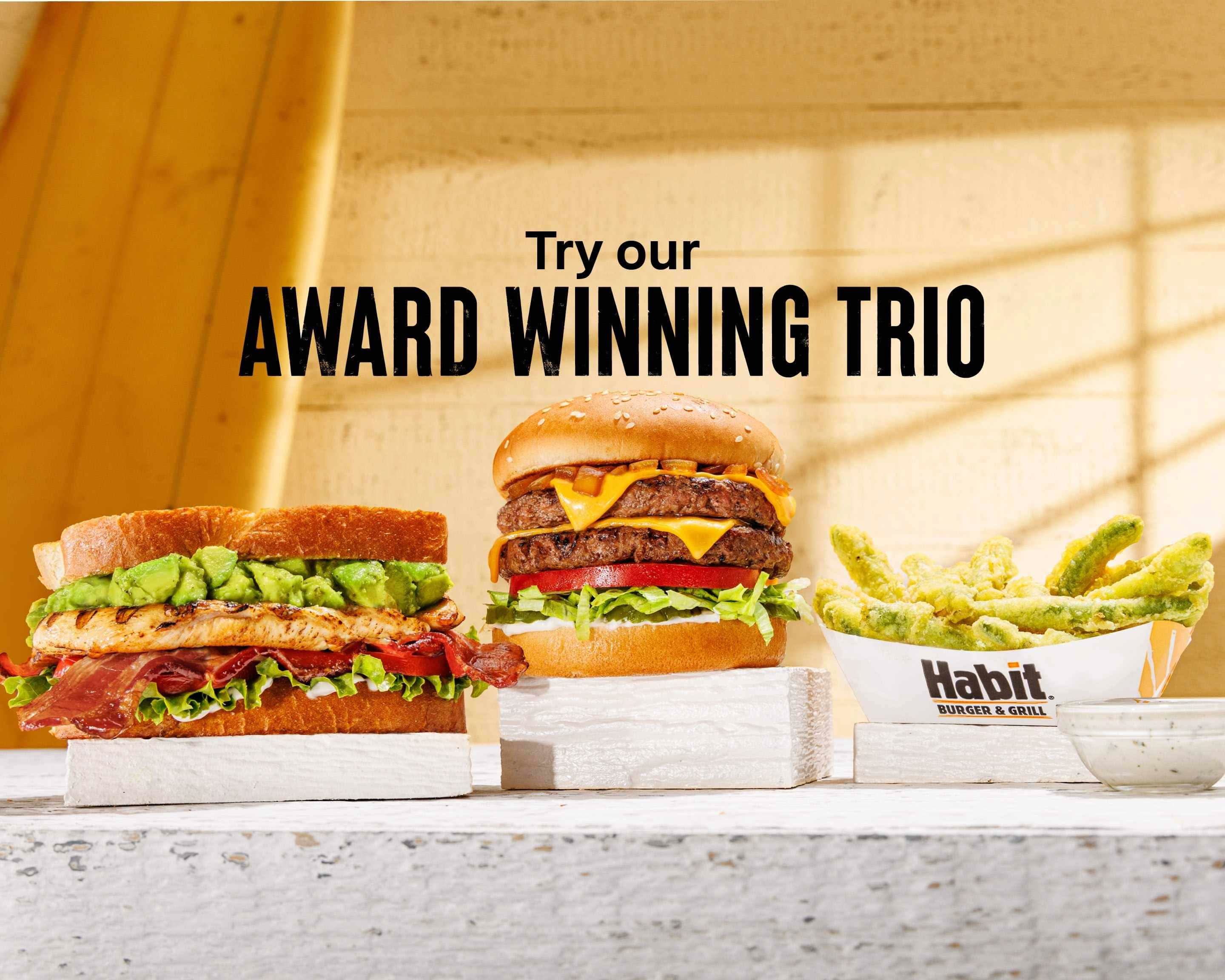 Order Habit Burger & Grill (3959 Cameron Park Drive) Menu Delivery【Menu ...