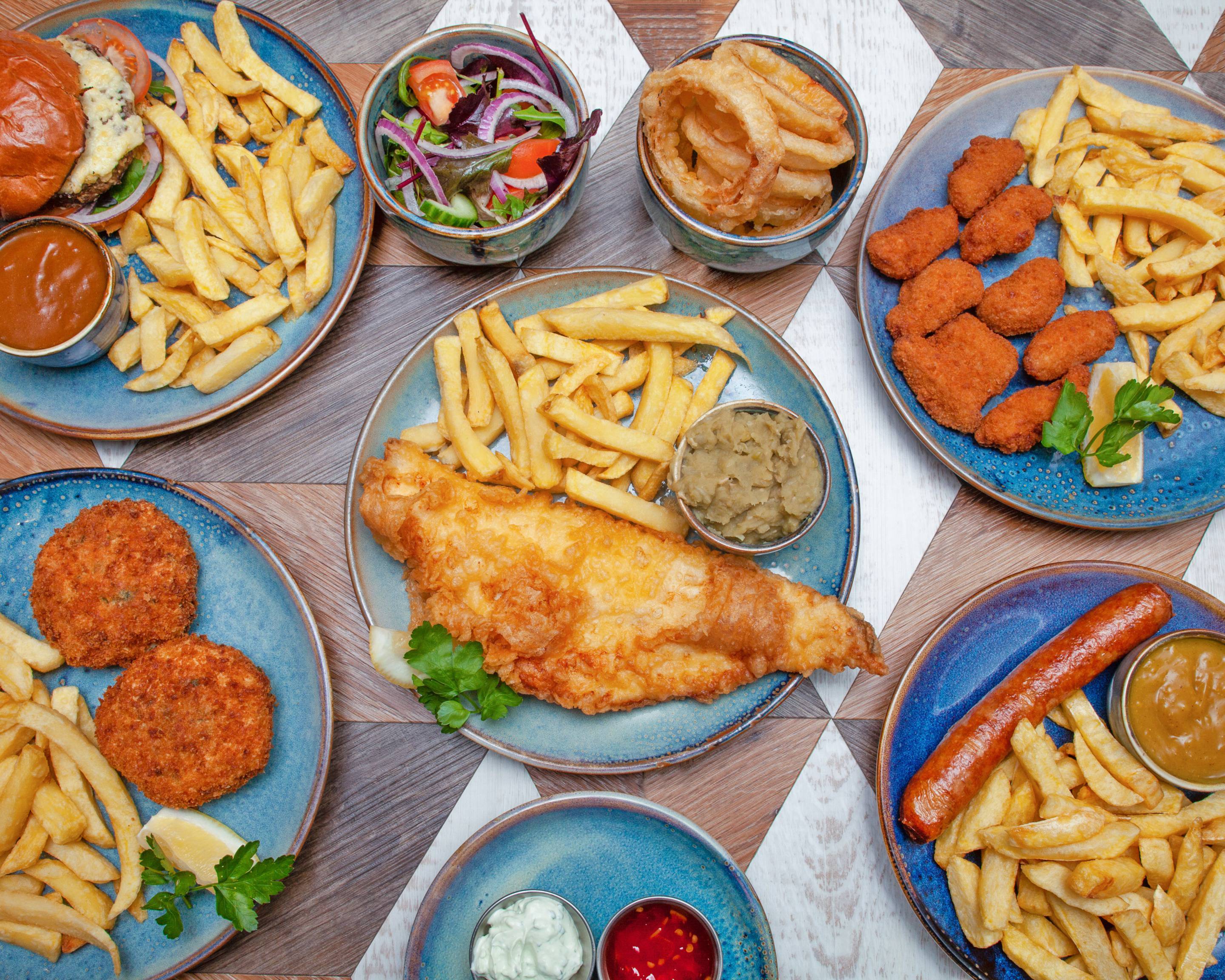 Saltwater Fish Restaurant Menu - Takeaway in Torquay | Delivery Menu ...