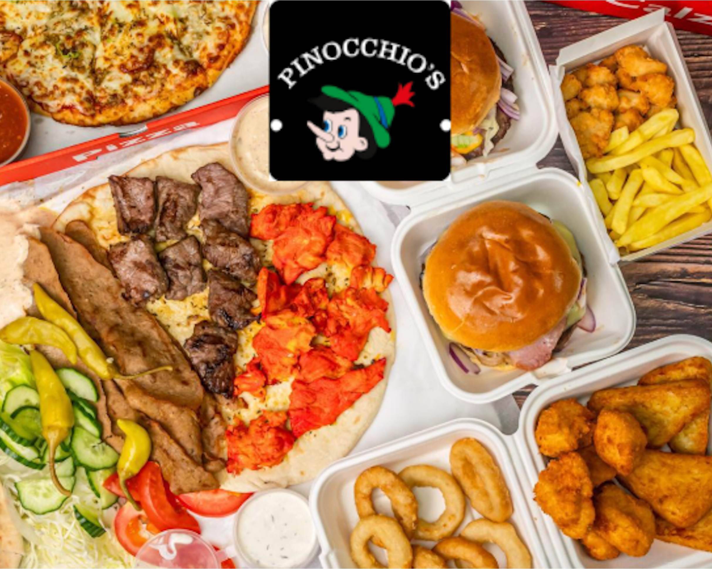 Pinocchios Menu - Takeaway in Manchester | Delivery menu & prices ...