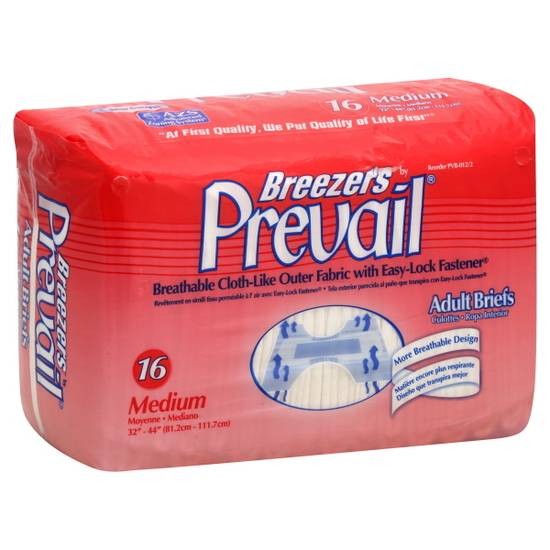 Prevail Breezers Adult Briefs (medium) | Delivery Near You | Uber Eats
