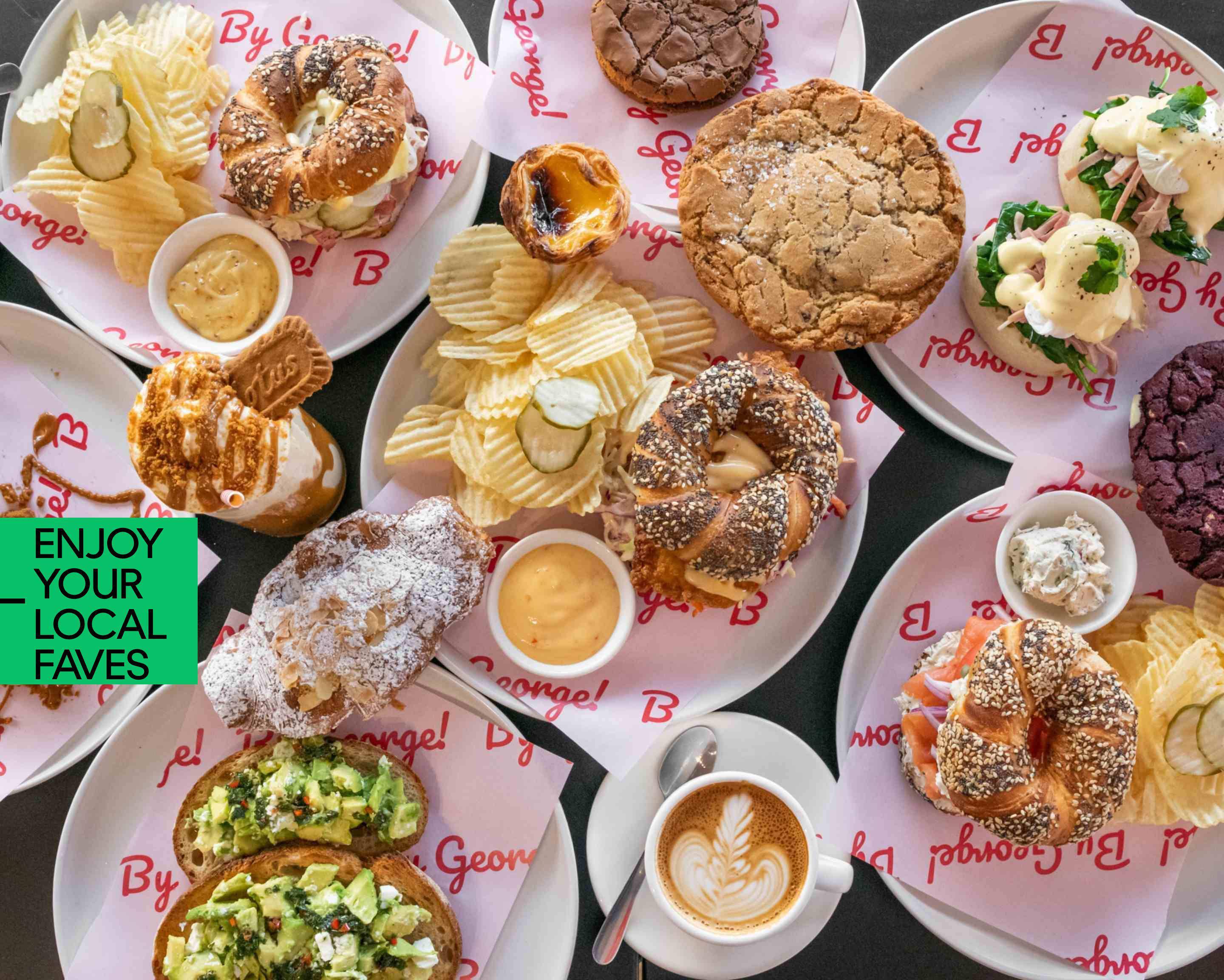 By George Coffee Menu Takeout in Sydney | Delivery Menu & Prices | Uber ...