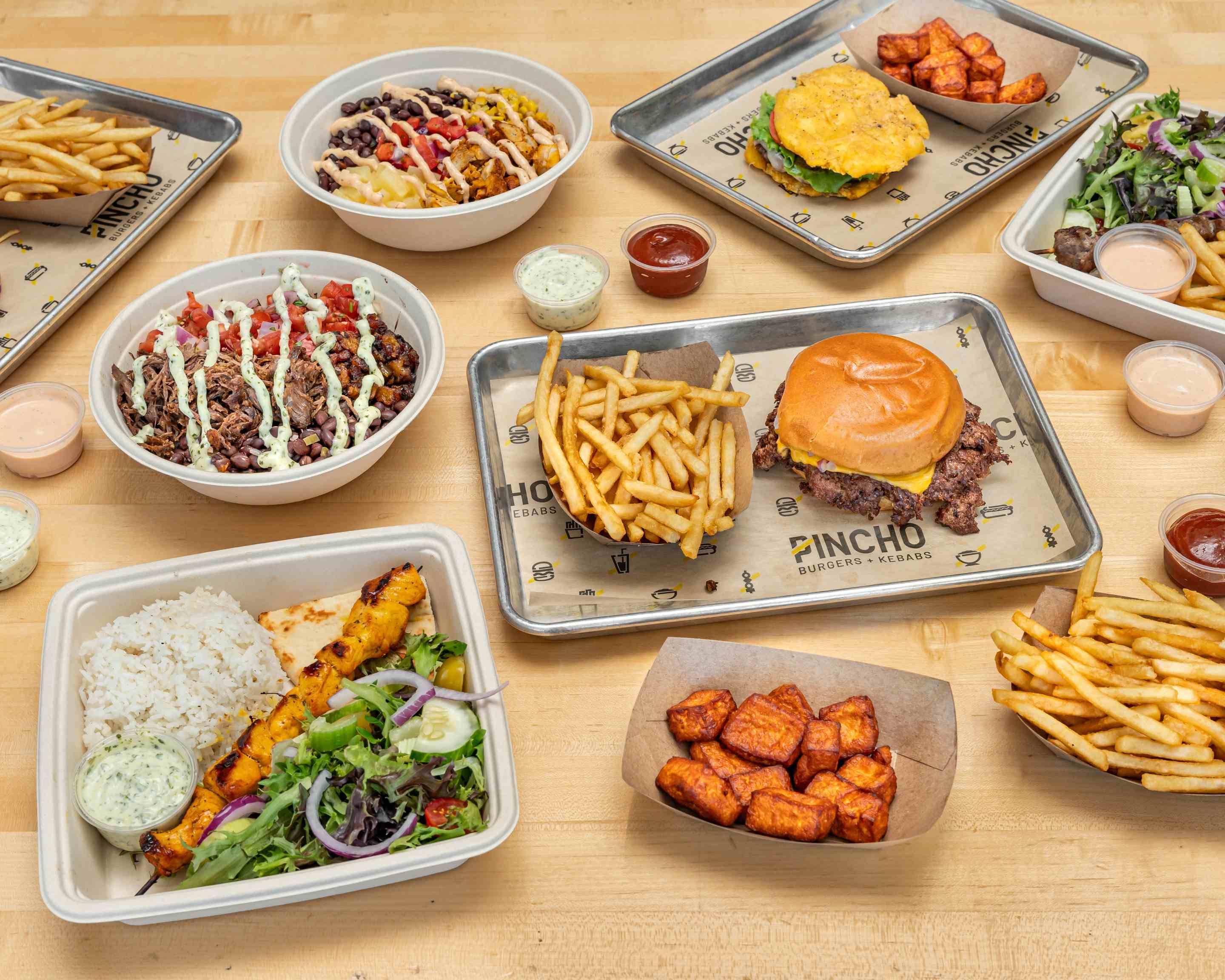 Order PINCHO Burgers + Kebabs (Conroe) Menu Delivery in Conroe | Menu ...