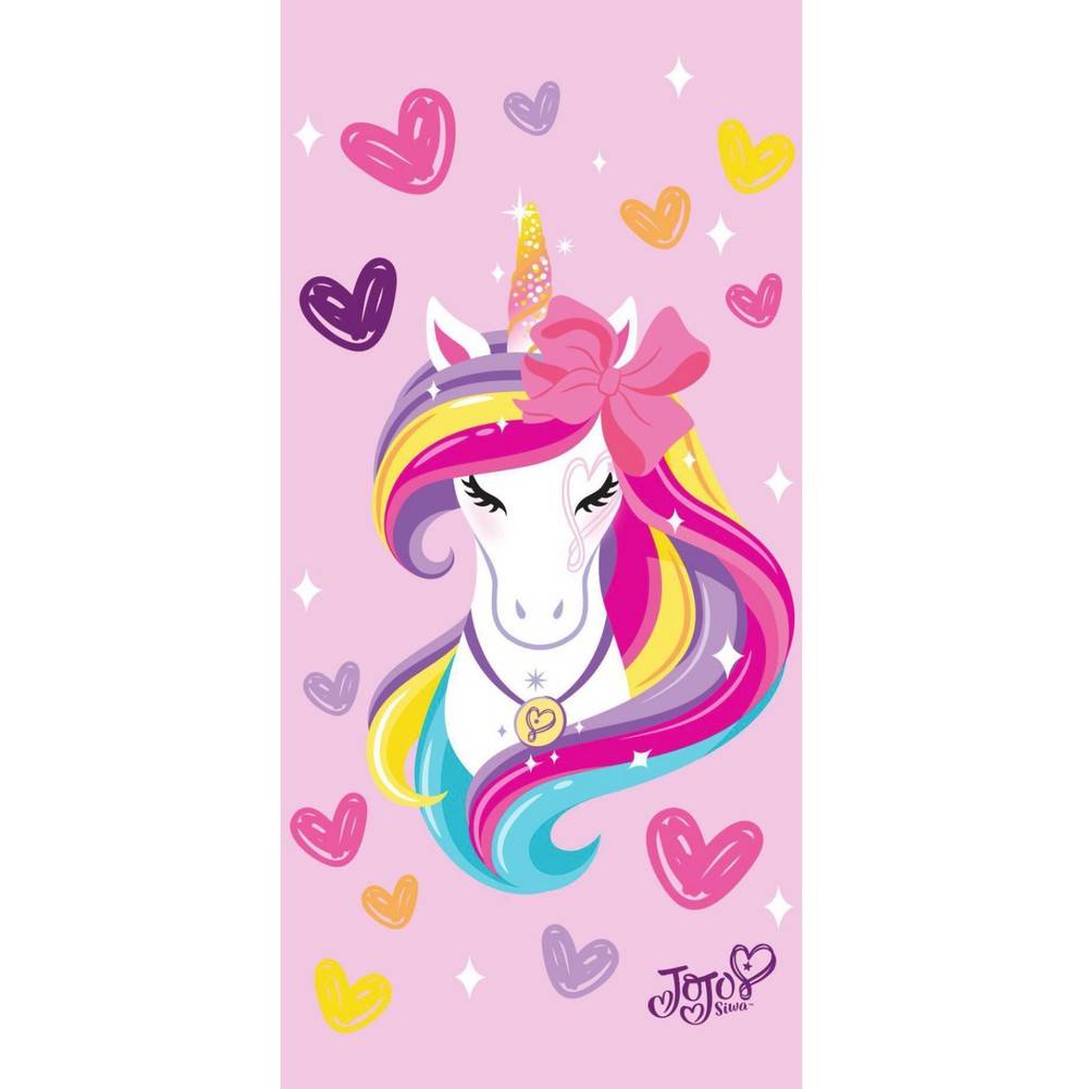 Jojo Siwa Unicorn Hearts Beach Towel - Delivery in Under an Hour | Uber ...