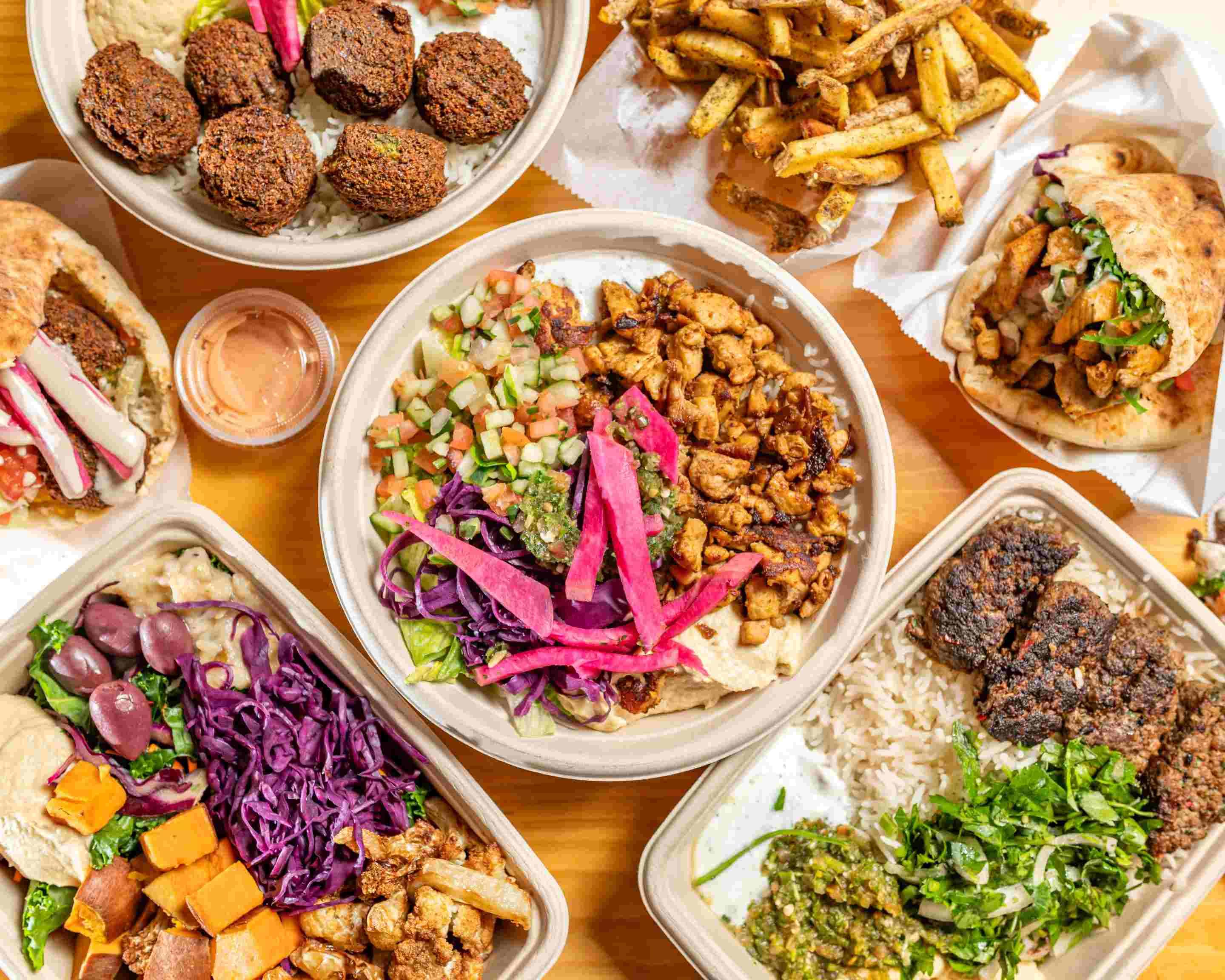 Bis Bas Mediterranean Grill Menu New York City • Order Bis Bas ...