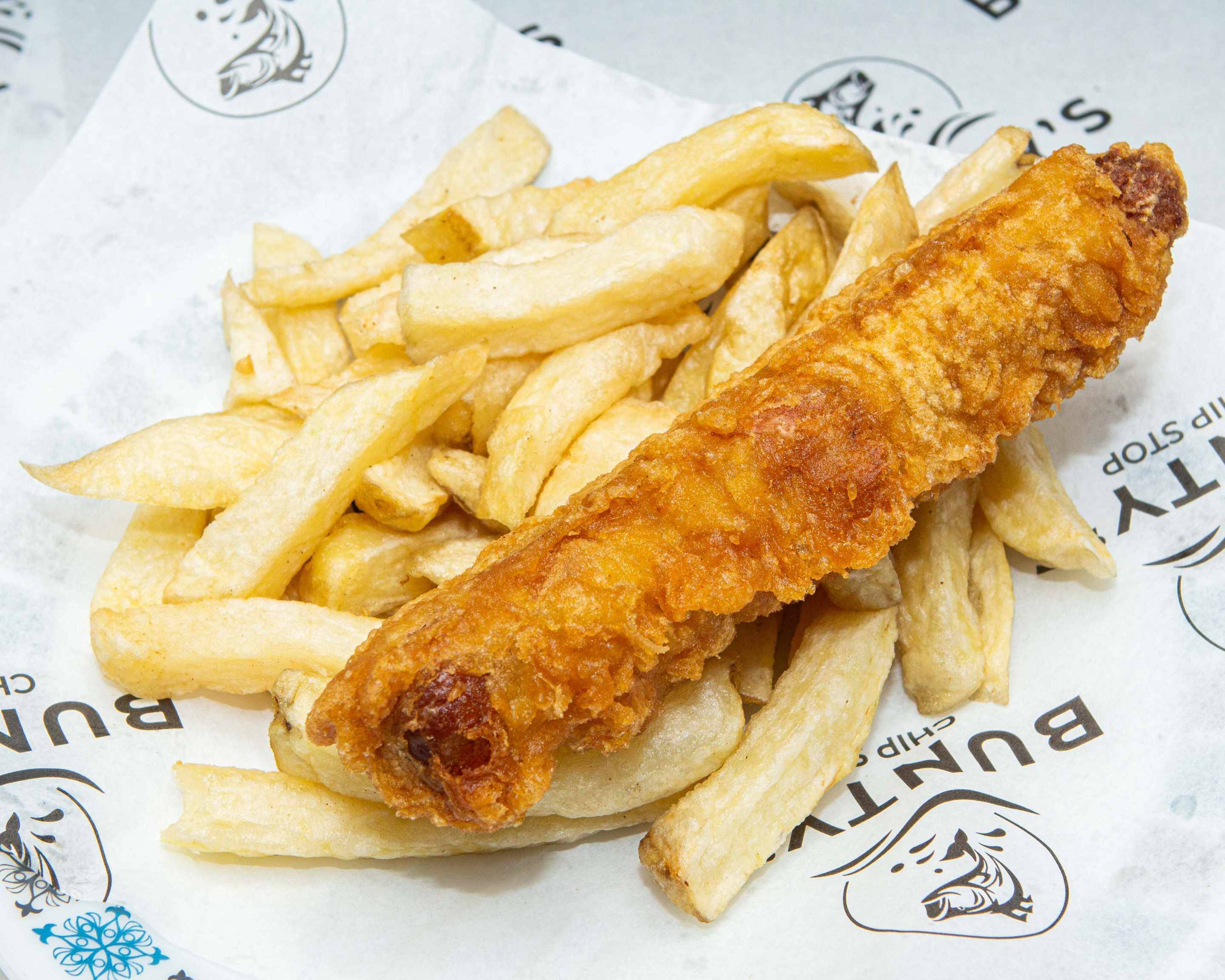 Bunty's Chip Stop Menu & Prices - Woolsington Delivery - Order with ...