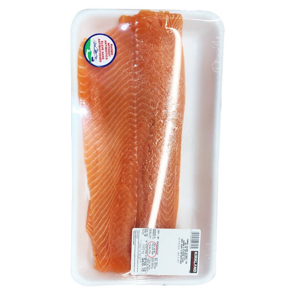 Kirkland Signature Atlantic Salmon Fillet Delivery Near Me | Order ...